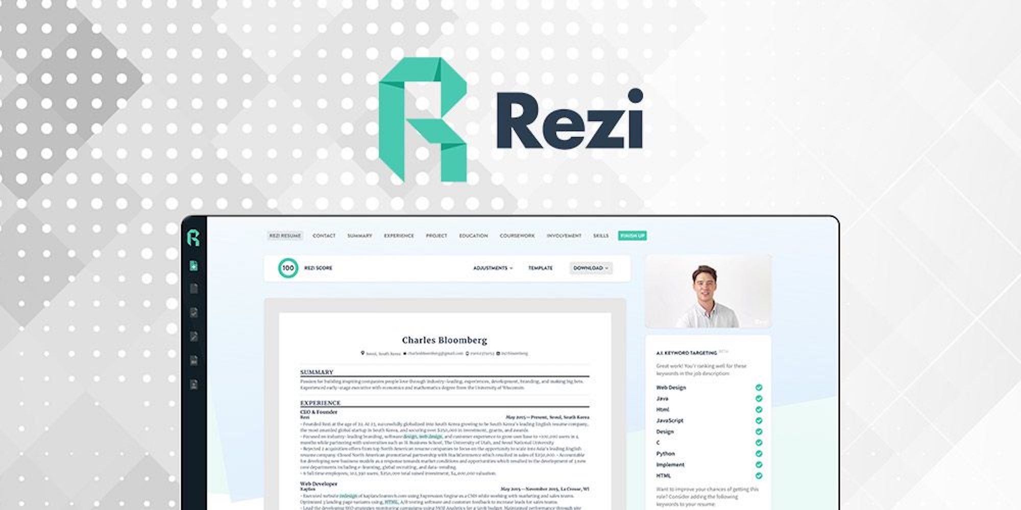 Rezi optimizes your résumé so it is seen by hiring managers and ...