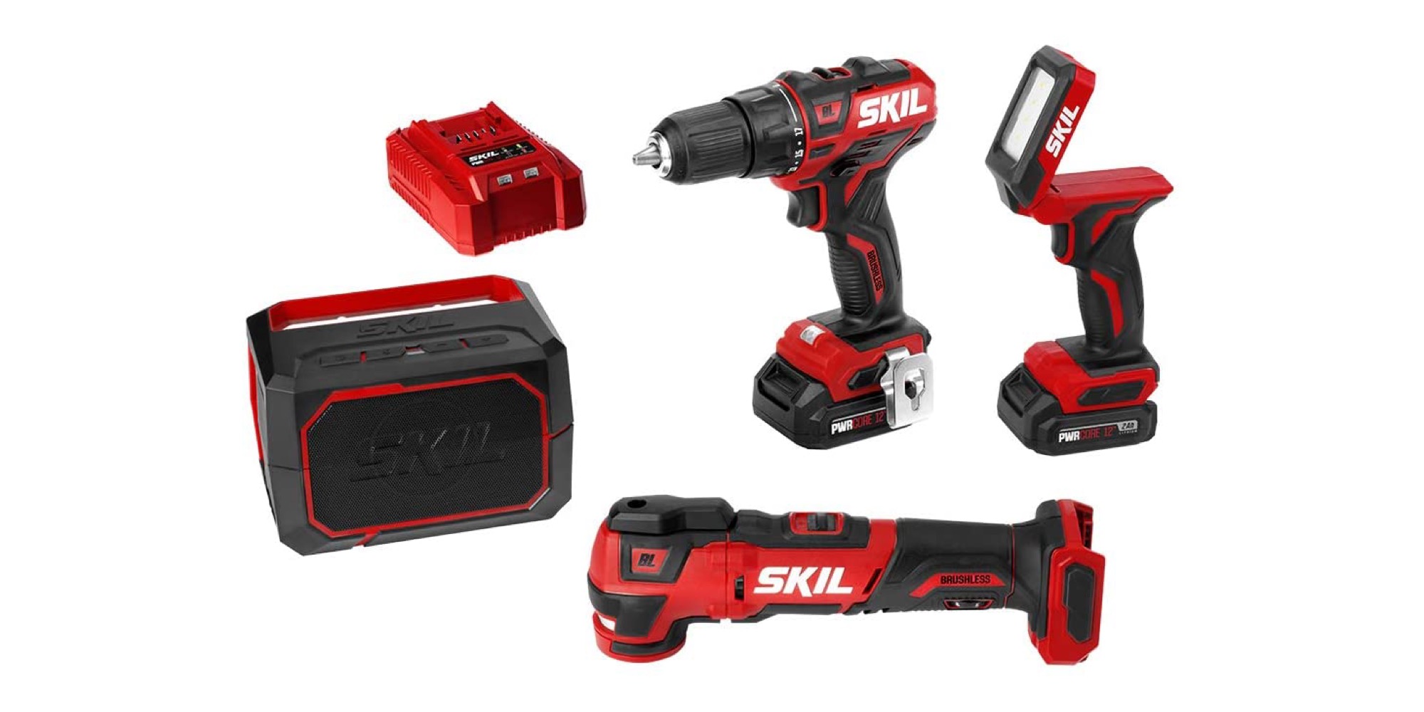 At $120, SKIL's 4-Tool Combo Kit has never sold for less (Save $80)