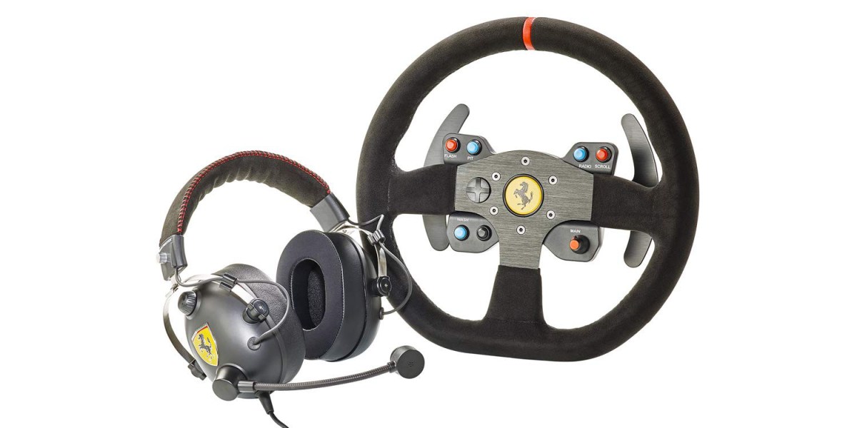 Thrustmaster's Ferrari Race Wheel and Headset bundle now $70 off at $180