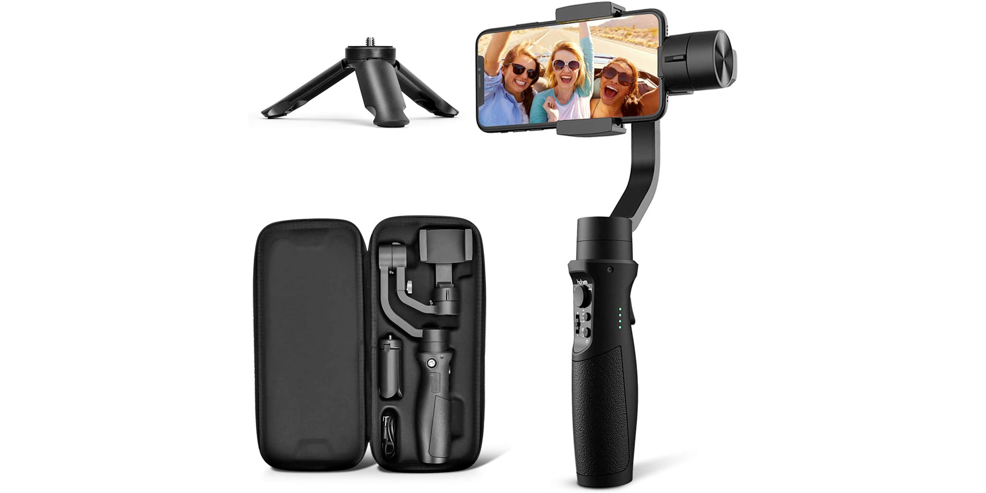 Upgrade your smartphone videography game with a $71 3-axis gimbal