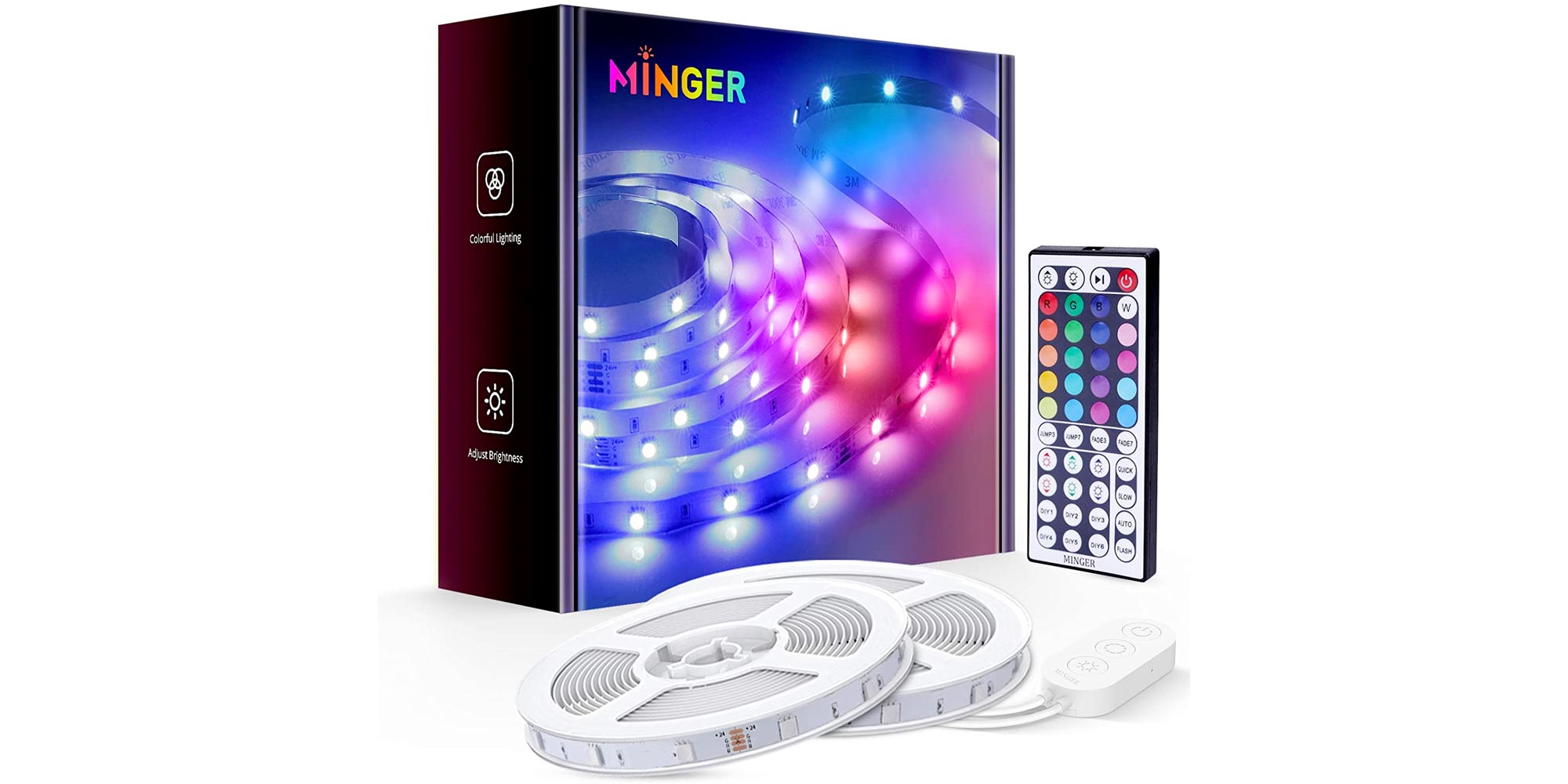 Add Minger's 66-foot RGB LED strip to your home at 30% off, now $28 shipped