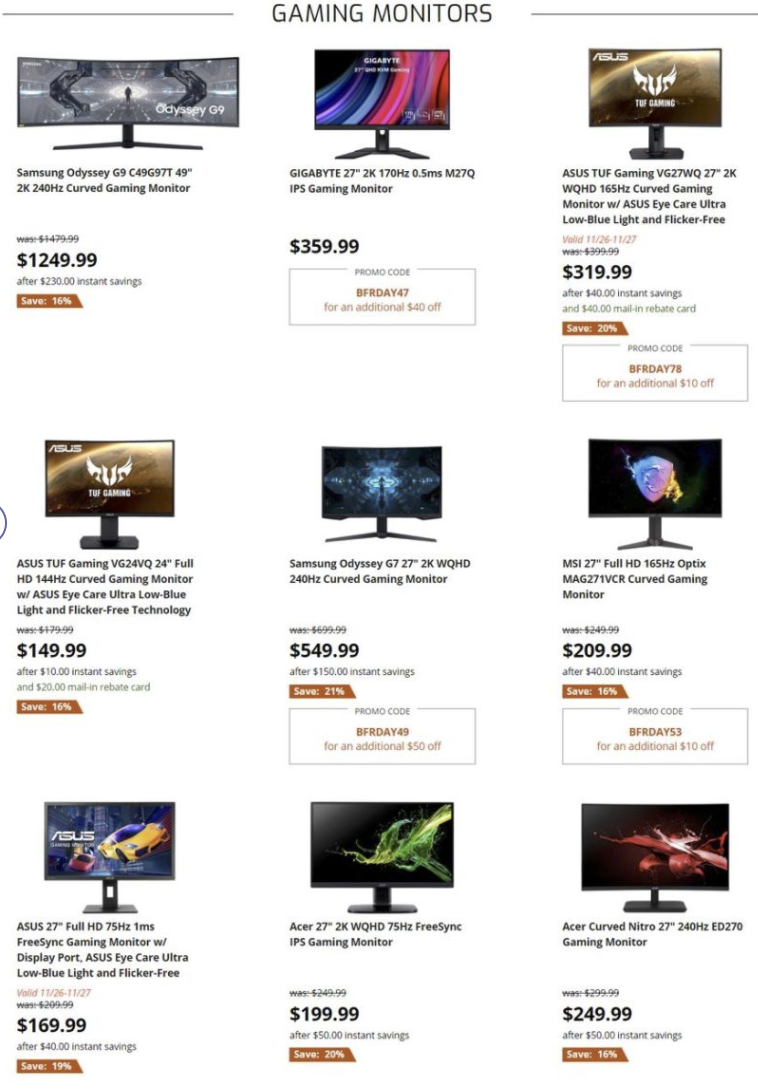 Newegg Black Friday ad 2020: Deals on gaming laptops, more - 9to5Toys