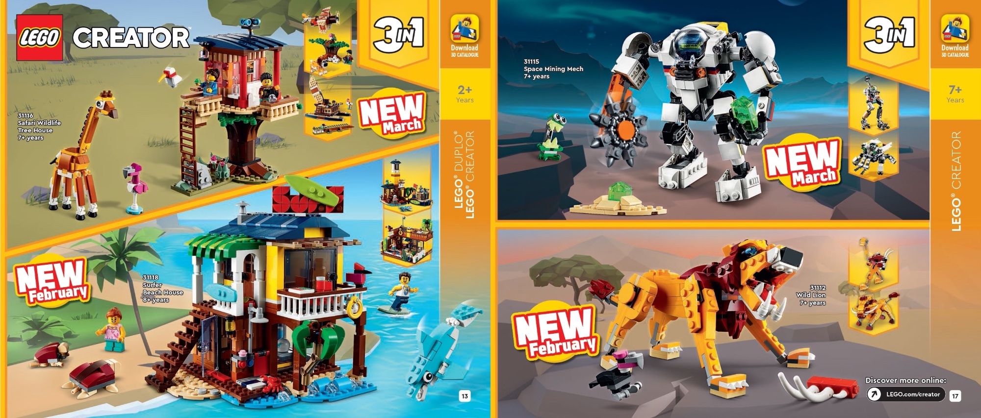 LEGO Catalog 2021: New Creator, Minecraft, Ninjago, more - 9to5Toys