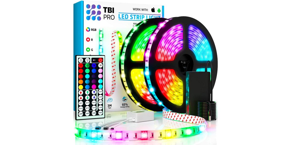Upgrade your home with this 33-foot RGB LED light strip at under $19.50 ...