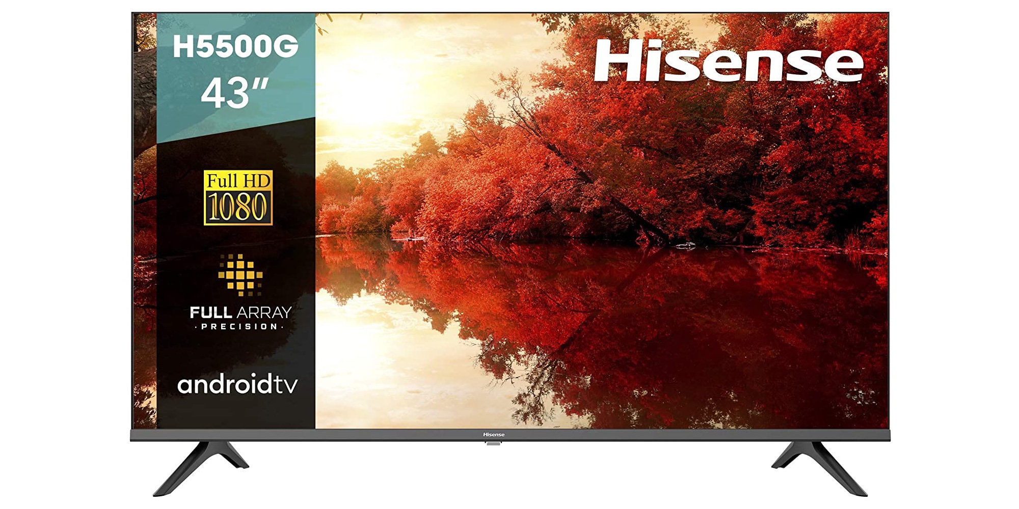 Grab this Hisense 43-inch 1080p Android TV with voice remote, Bluetooth ...