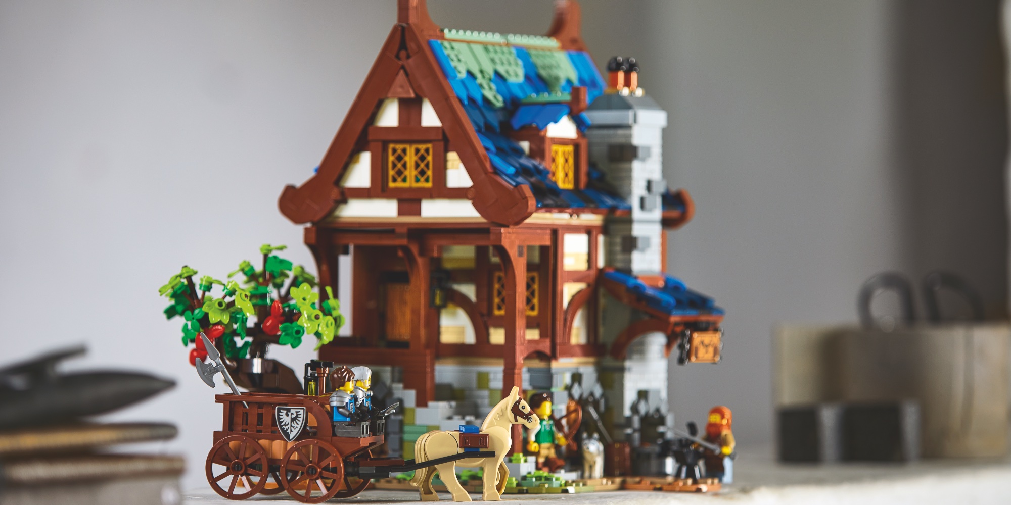 LEGO Ideas Medieval Blacksmith debuts as new 975-piece kit - 9to5Toys