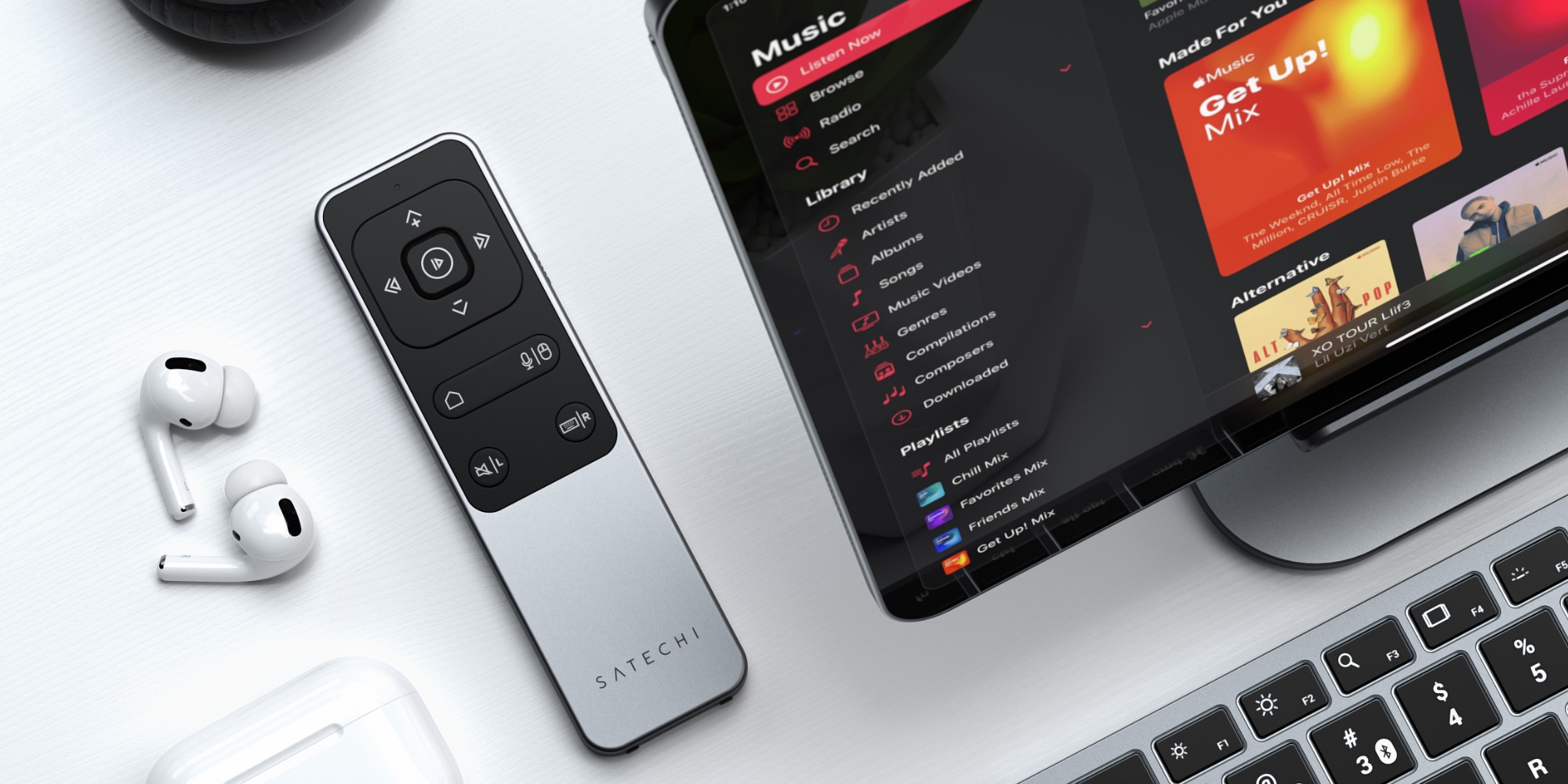 Satechi's aluminum Bluetooth multimedia remote has a dedicated Siri ...