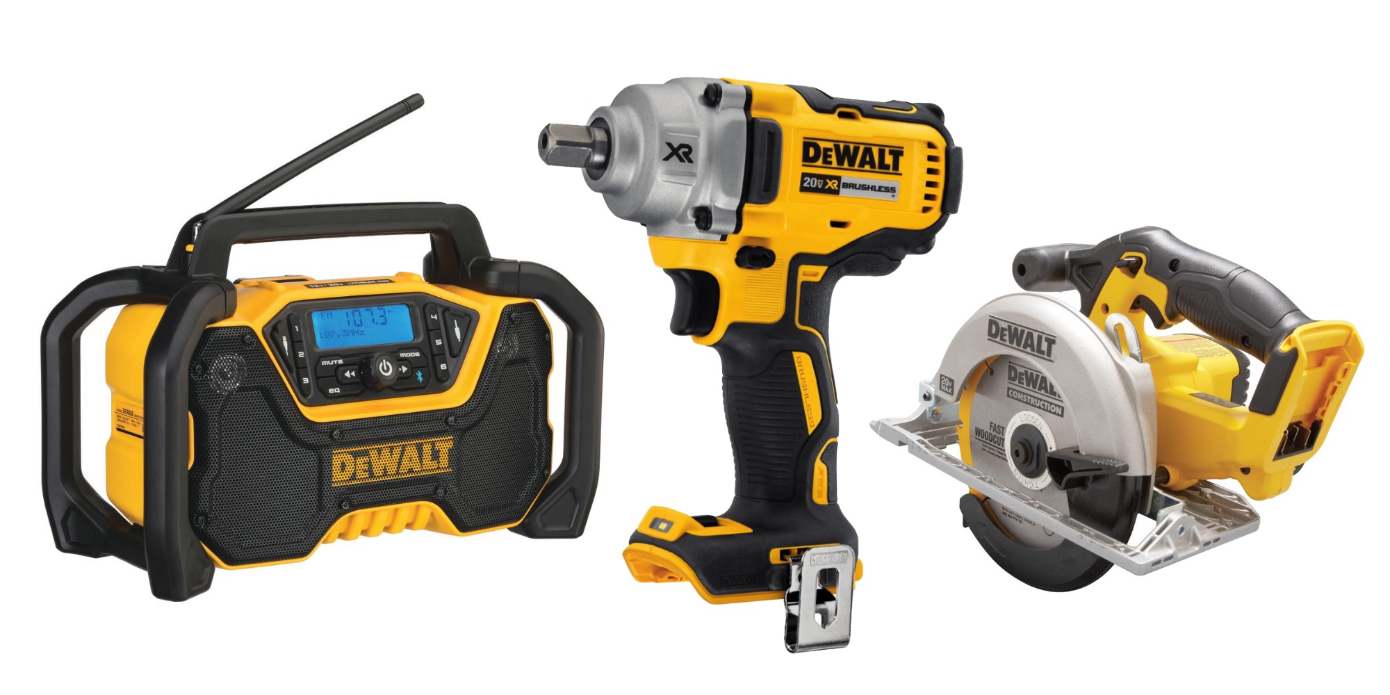 Home Depot's mix and match DEWALT sale takes up to $120 off tool bundles