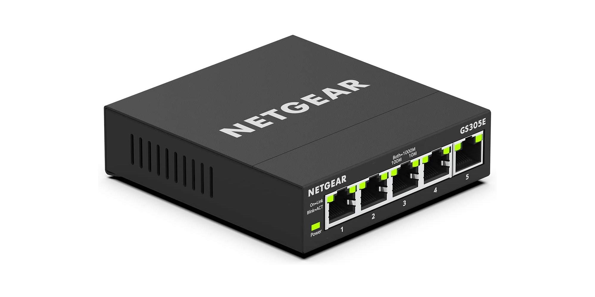 NETGEAR's 5-port managed Gigabit Ethernet switch controls your homelab ...