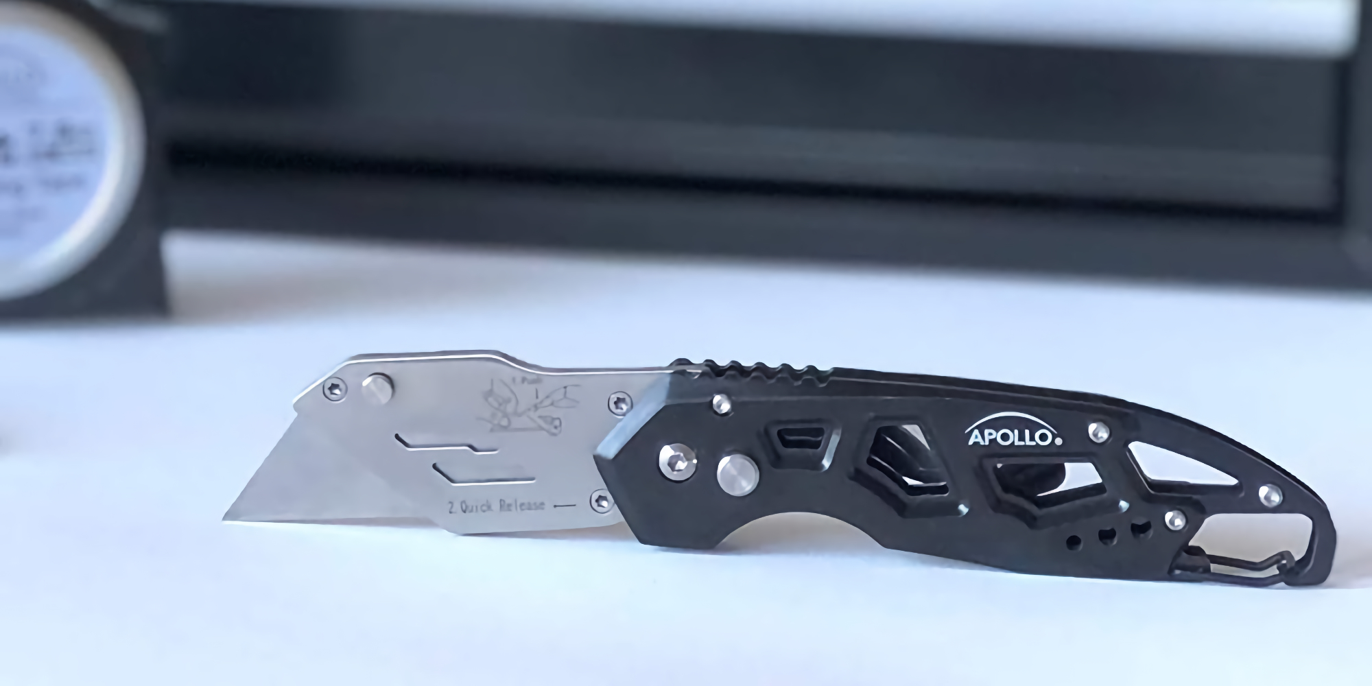 Forget sharpening with Apollo's 7-inch Folding Utility Knife: $12 Prime ...