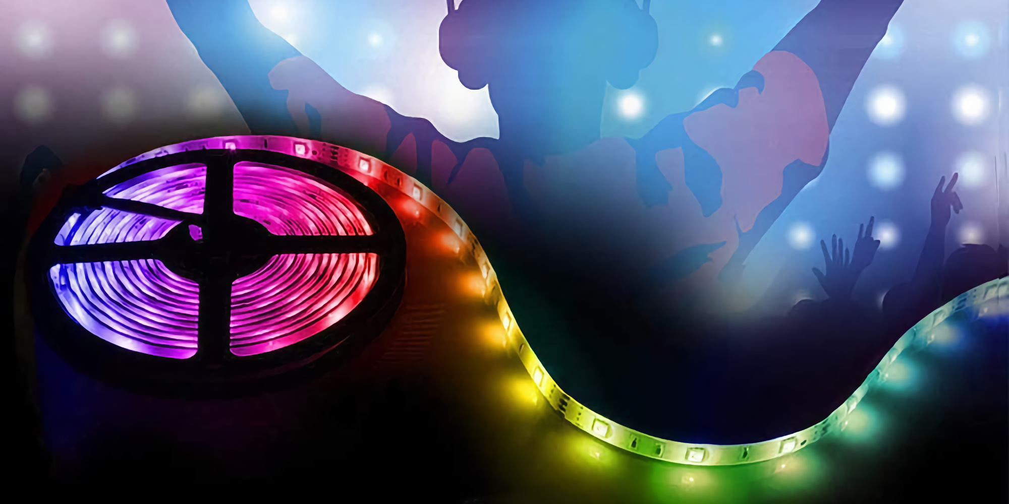 Amazon will ship this 33-ft. RGB Bluetooth light strip kit to you for ...