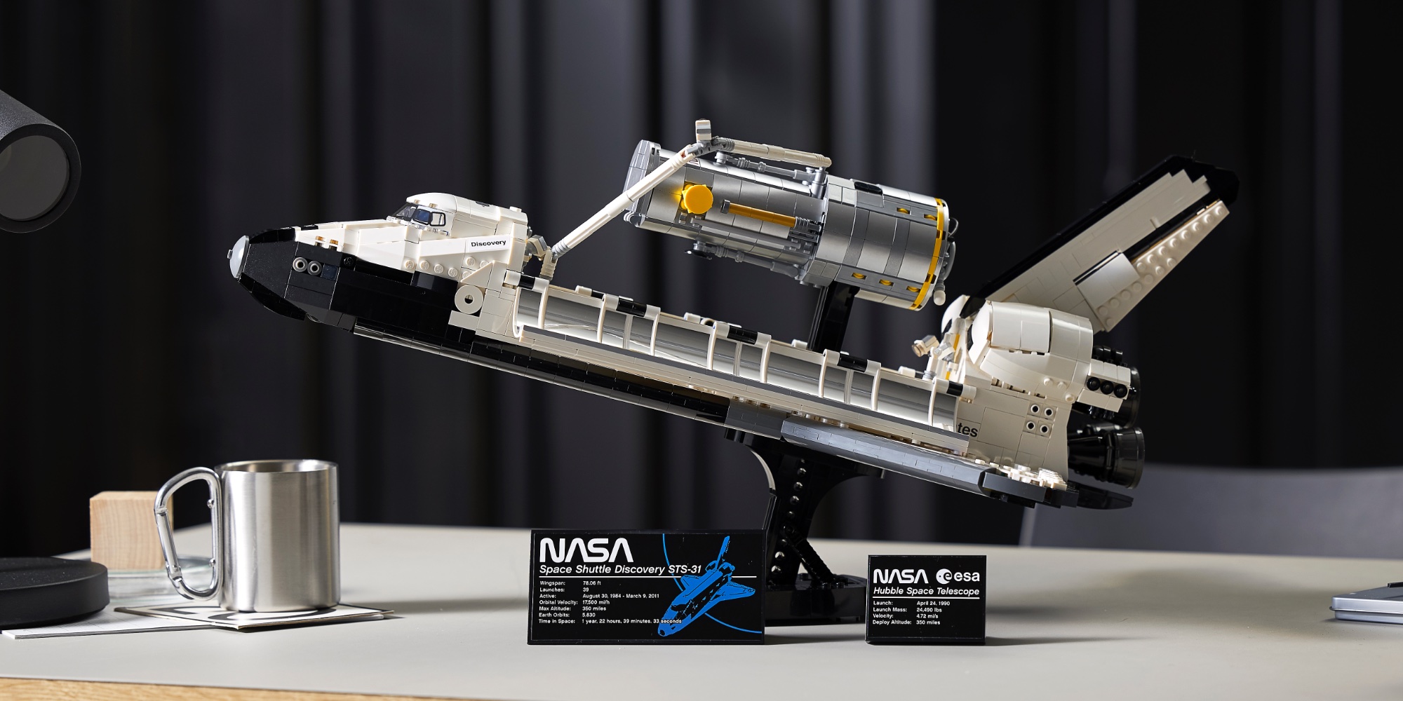 LEGO Space Shuttle Discovery debuts as new 2,300-piece set - 9to5Toys