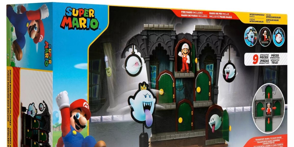 Score this Nintendo Mario Boo Mansion diorama for your collection from ...