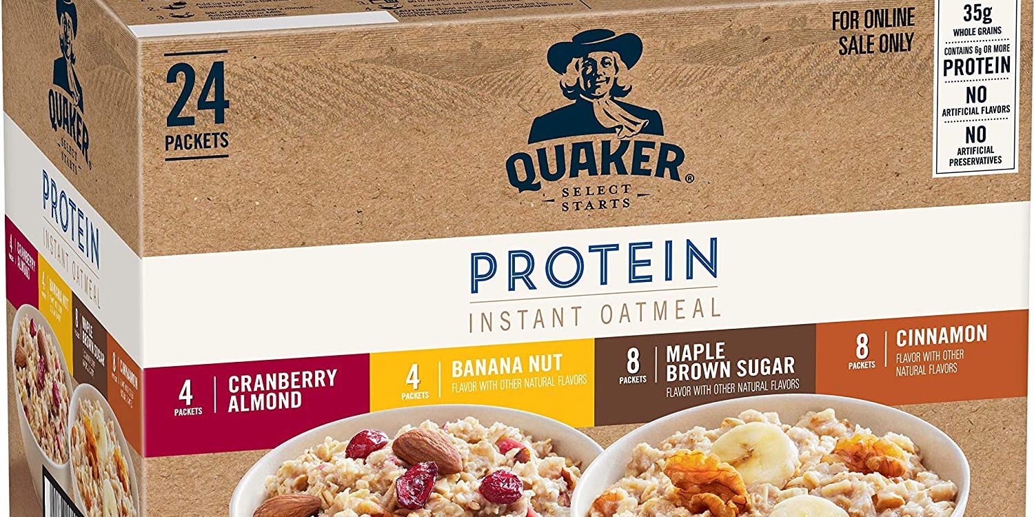 Amazon snack sale from $7: Quaker protein oatmeal, Tostitos, Doritos ...