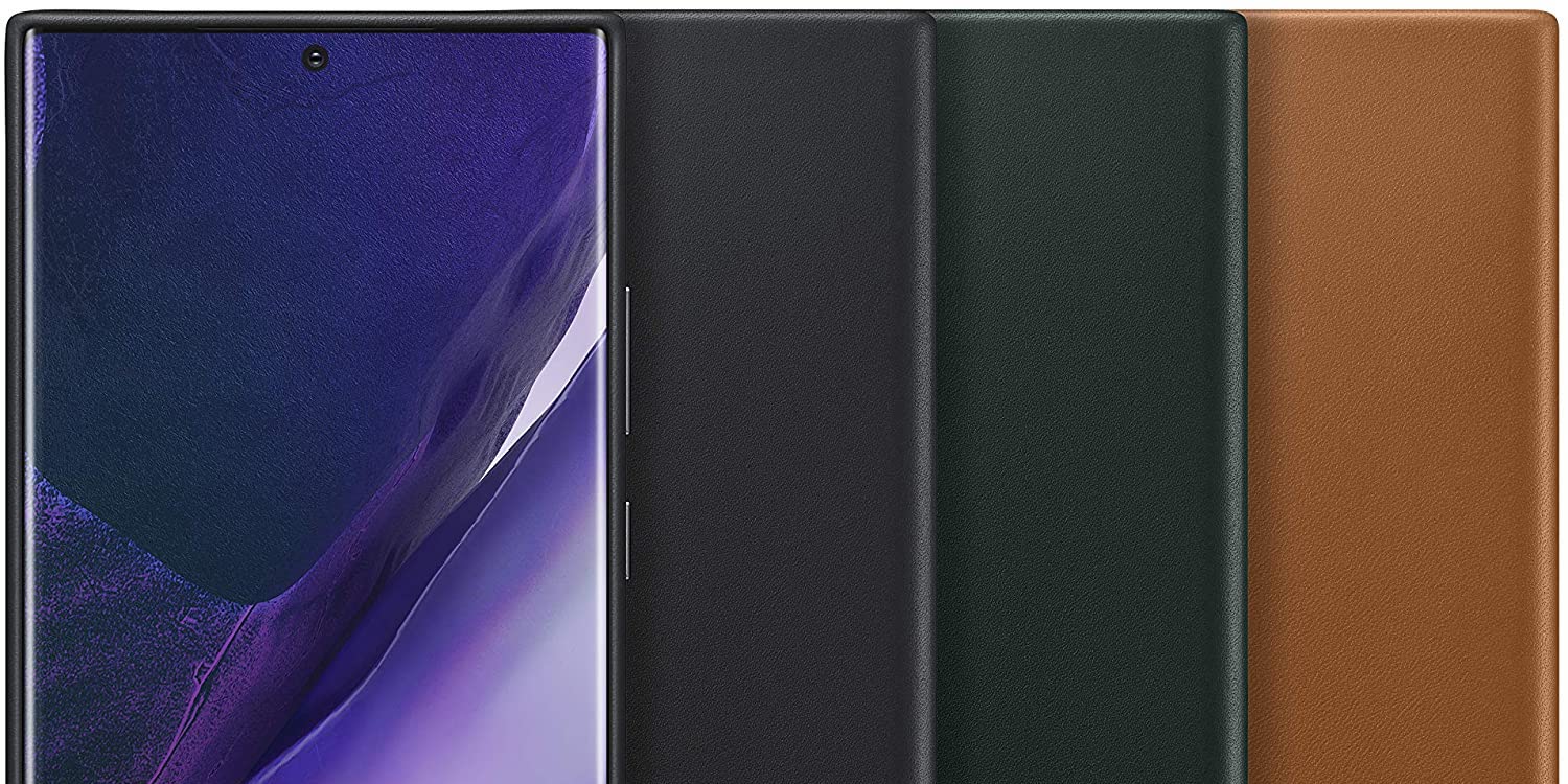 Samsung's leather Galaxy Note 20 Ultra 5G Back Covers hit all-time lows ...