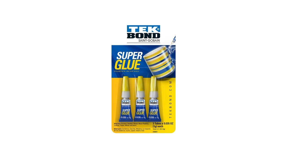 At $2 Prime shipped, don't overlook this 3-pack of Tekbond Super Glue ...