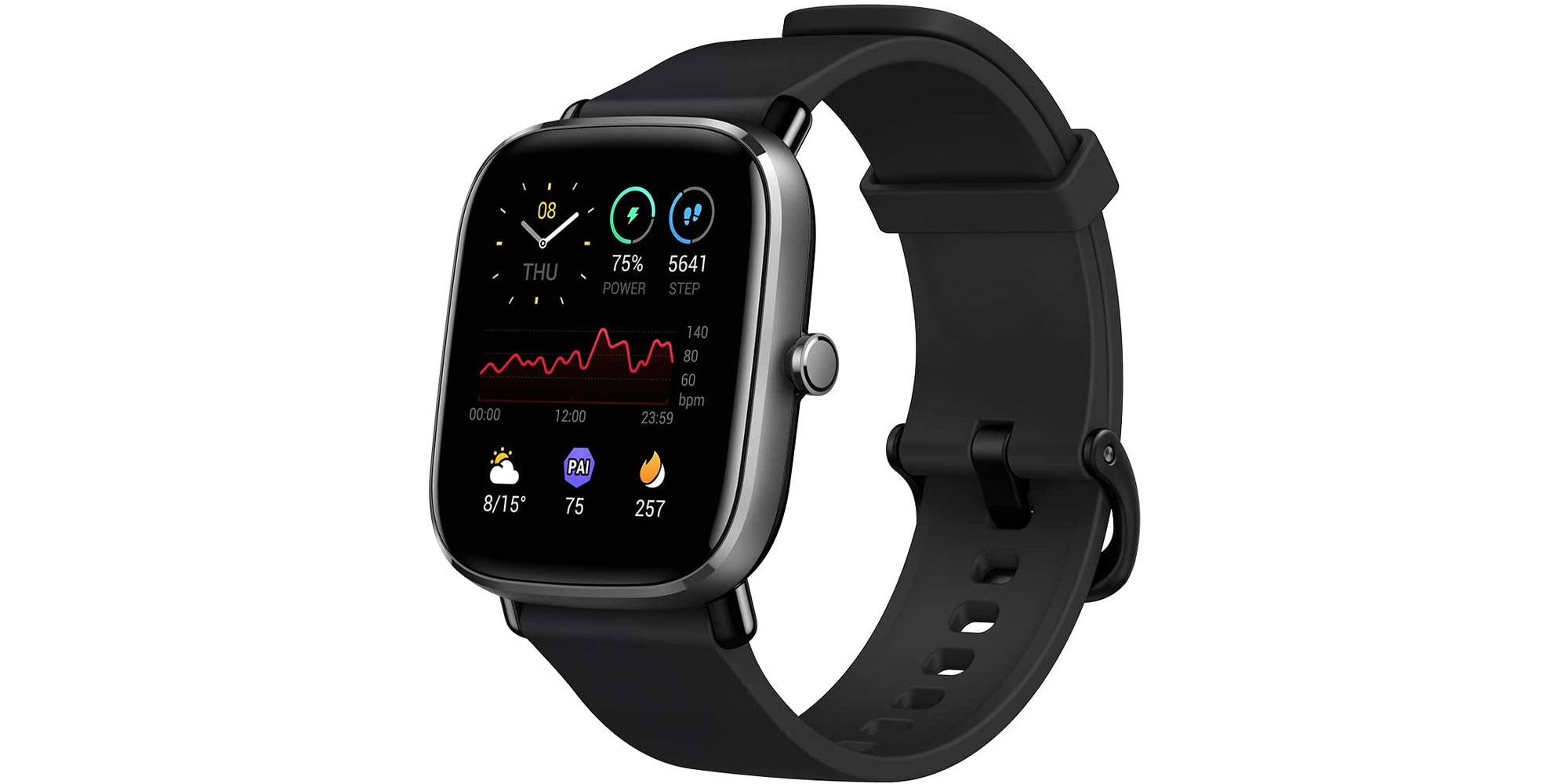Amazfit GTS 2 Mini Smartwatch lasts for 14-days on a single charge at ...
