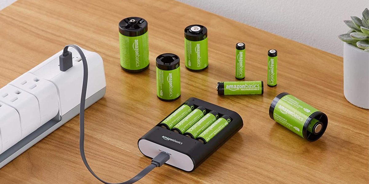 Amazon rechargeable battery bundle has eight AA's, more at $27 kicking ...