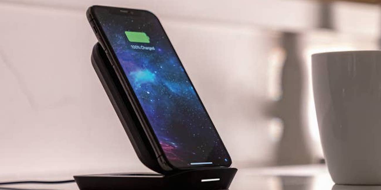 mophie's glass-like finish Wireless Qi Charge Stand is just $10 shipped ...