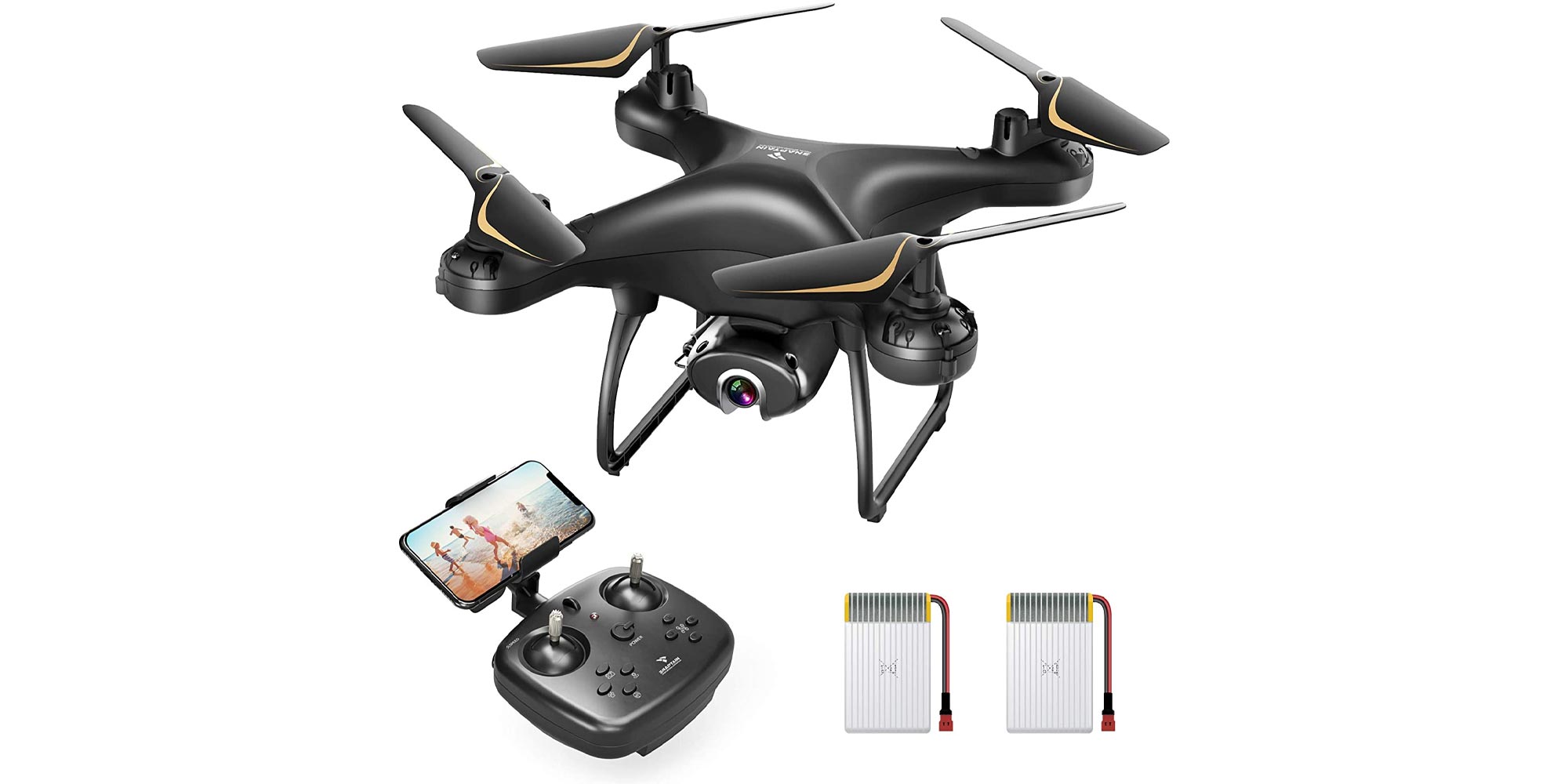 Take to the skies and capture everything with this highly-rated 1080p ...