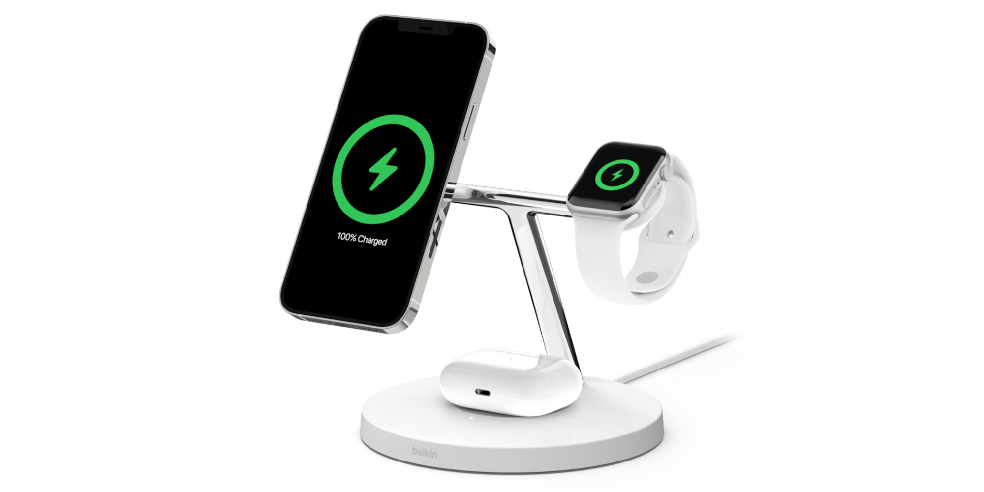 Belkin's new 15W MagSafe 3-in-1 Charger sees very first discount to ...