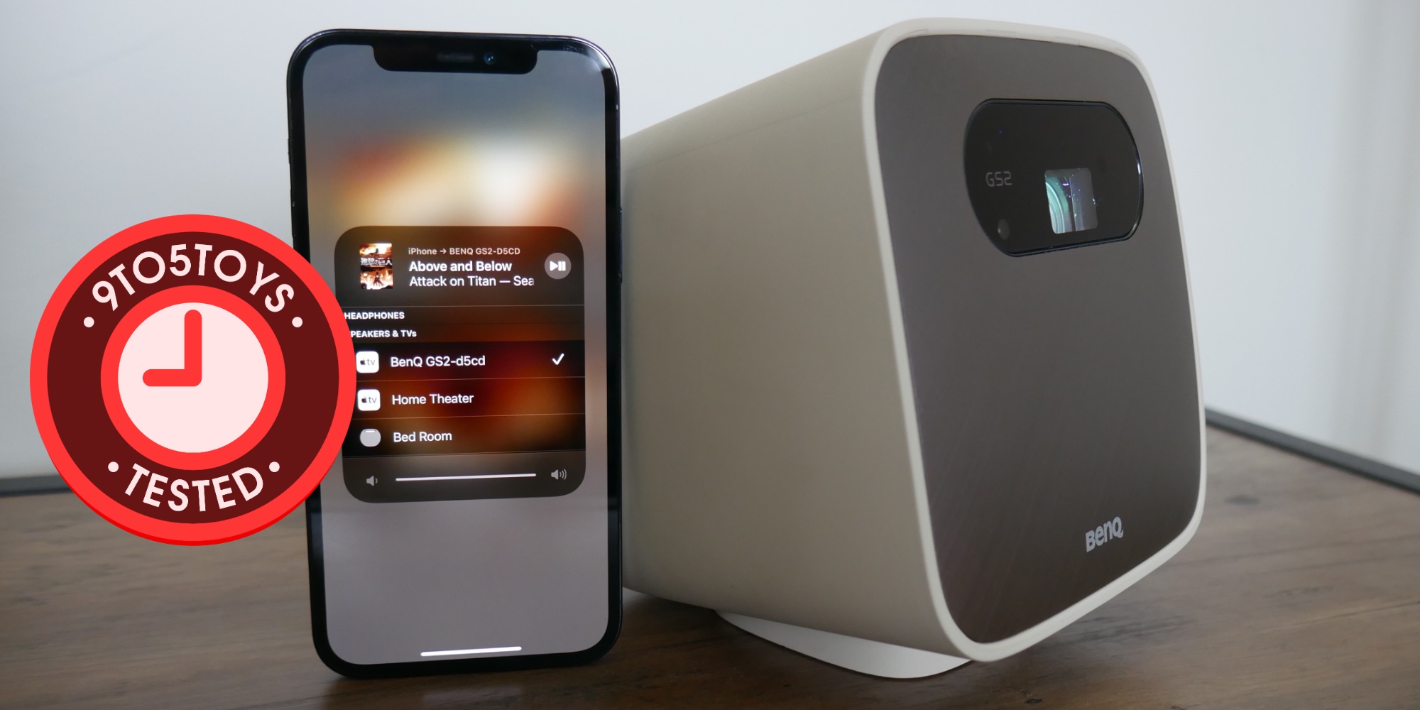 BenQ GS2 Projector review: AirPlay 2 pairs with vivid visuals - 9to5Toys
