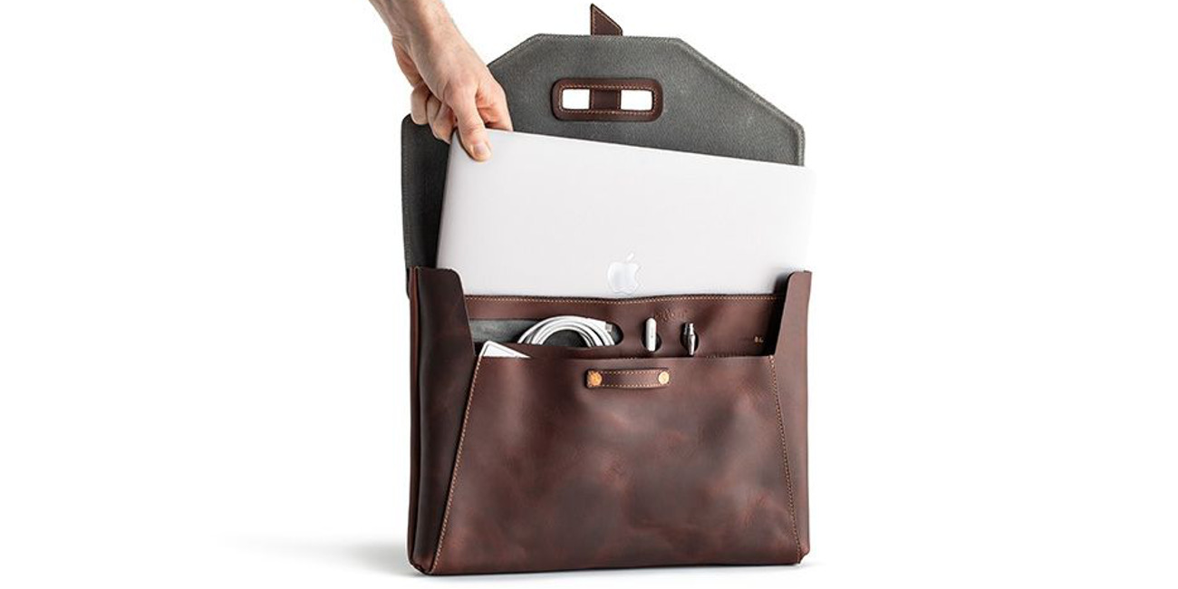 Save 35% on Pad & Quill's leather MacBook Valet Bag + 25-yr. warranty ...