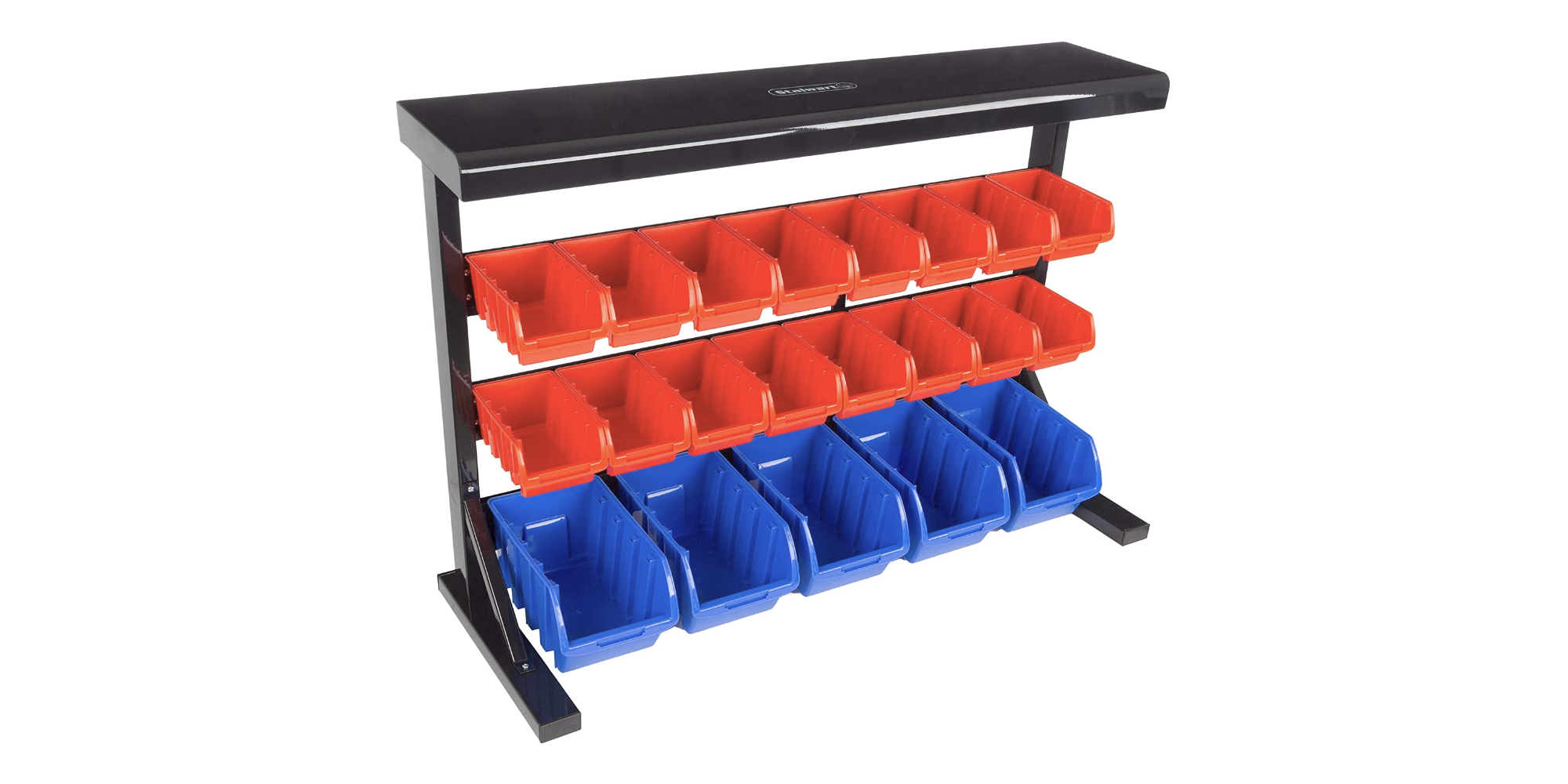 Neaten your shop with Stalwart's 21-Bin Storage Tool/Hardware Organizer ...