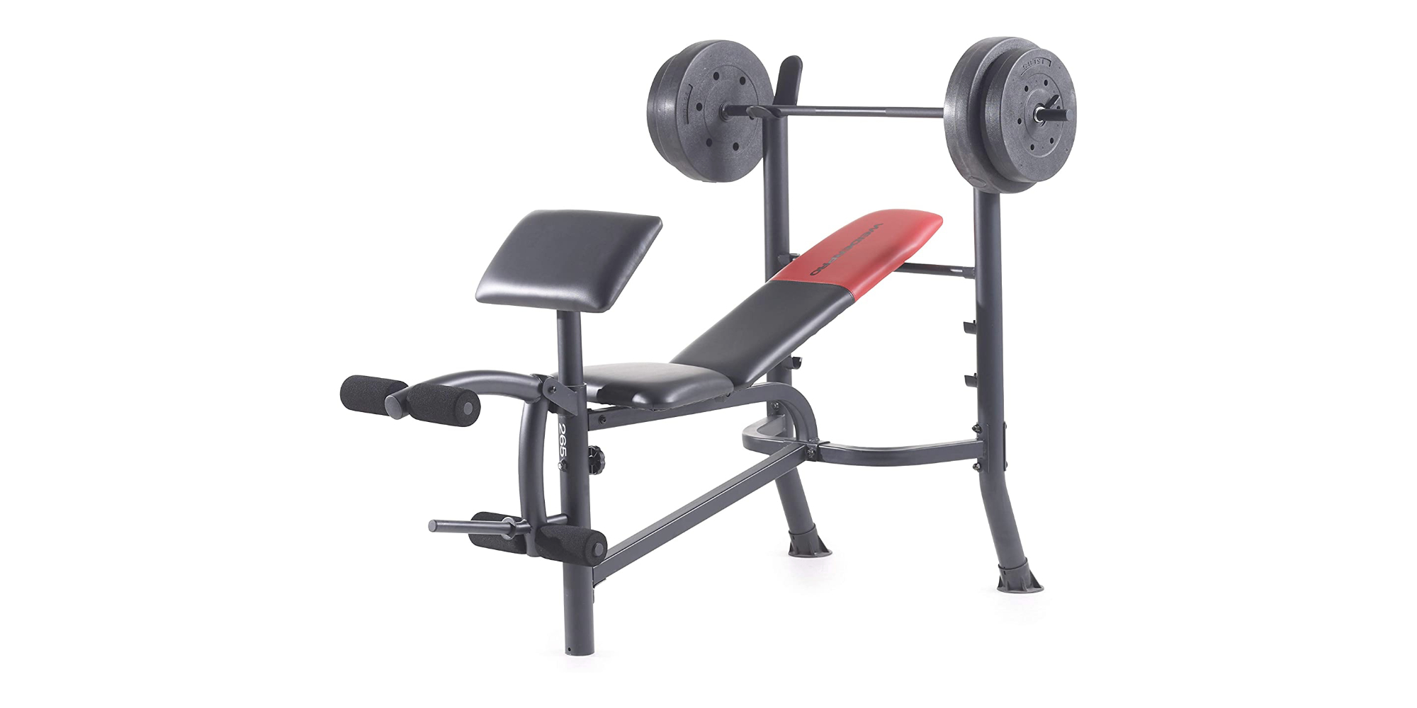Weider Pro Bench Kit bundles an 80-pound weight set at $129 (New low ...