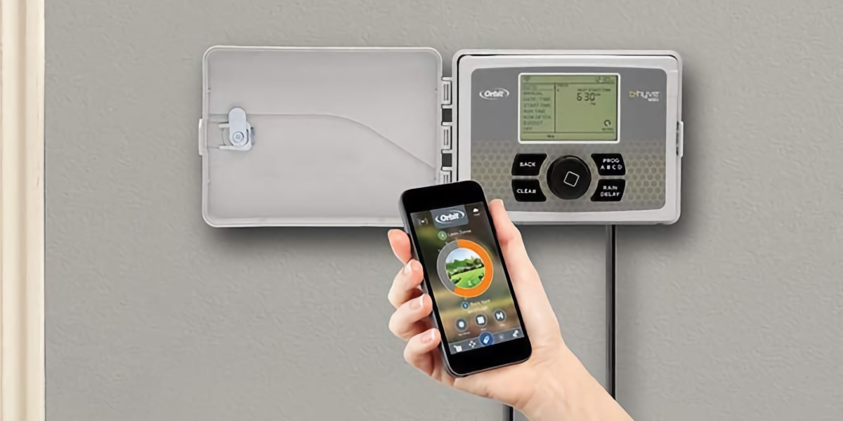 Save $16 on the $69 6-zone Orbit B-hyve smart sprinkler controller to ...