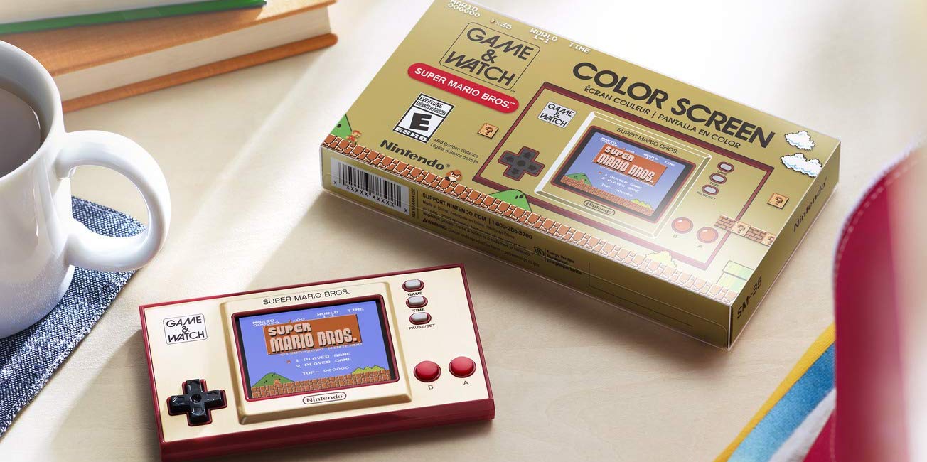 Add Nintendo's Game & Watch Mario handheld console to the collection at ...