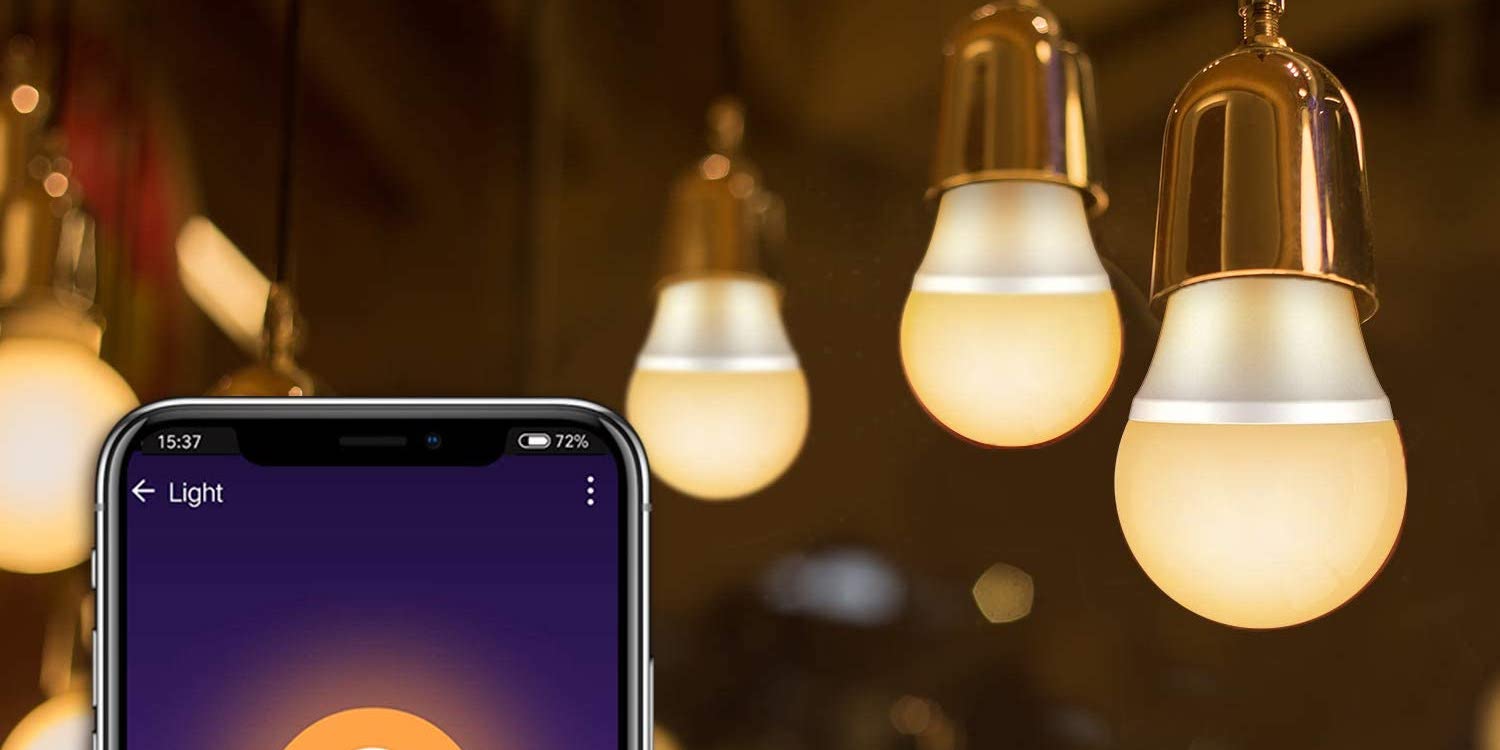 Add a 2-pack of hub-free Gosund smart dimmable light bulbs to the setup ...