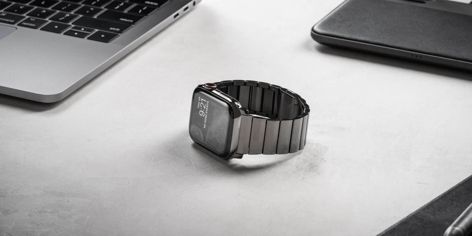 Nomad Apple Watch titanium and stainless steel bands launch - 9to5Toys
