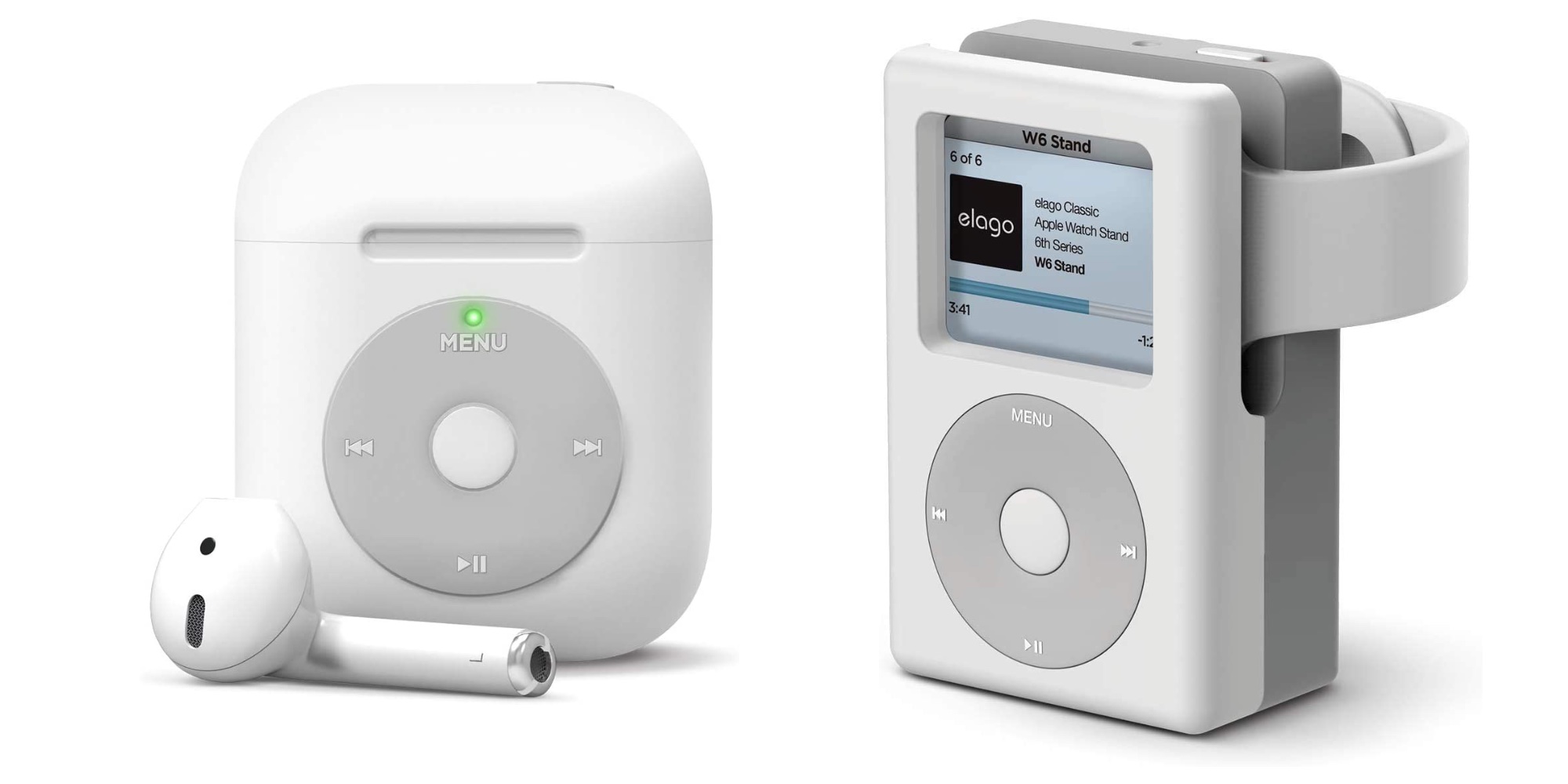 Bring iPod stylings to your AirPods or Apple Watch with elago offerings ...