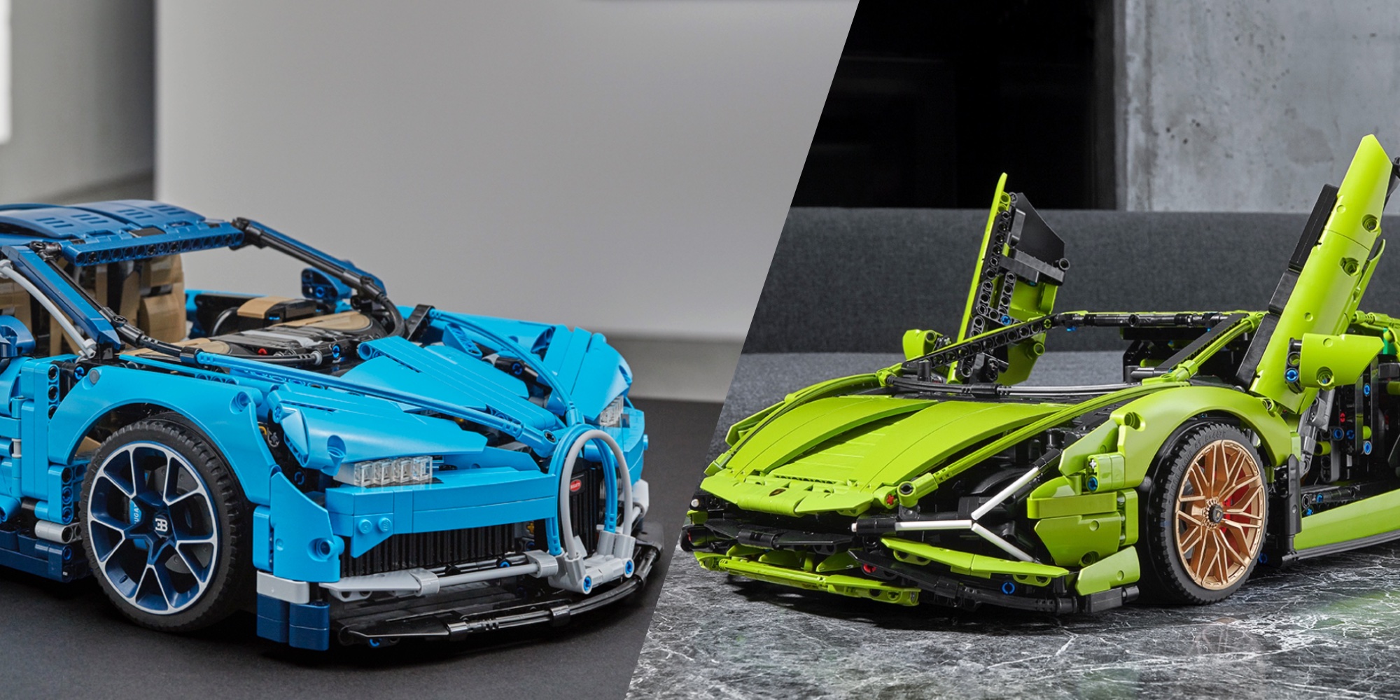 Save $80 on LEGO's Technic Bugatti Chiron or Lamborghini Sián supercars ...