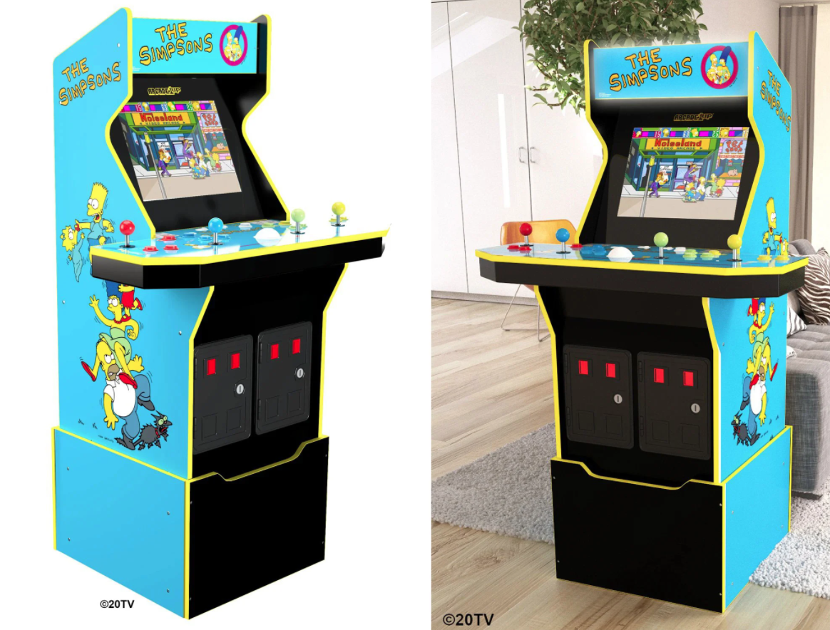 Arcade1Up Simpsons arcade cabinet hits next month - 9to5Toys