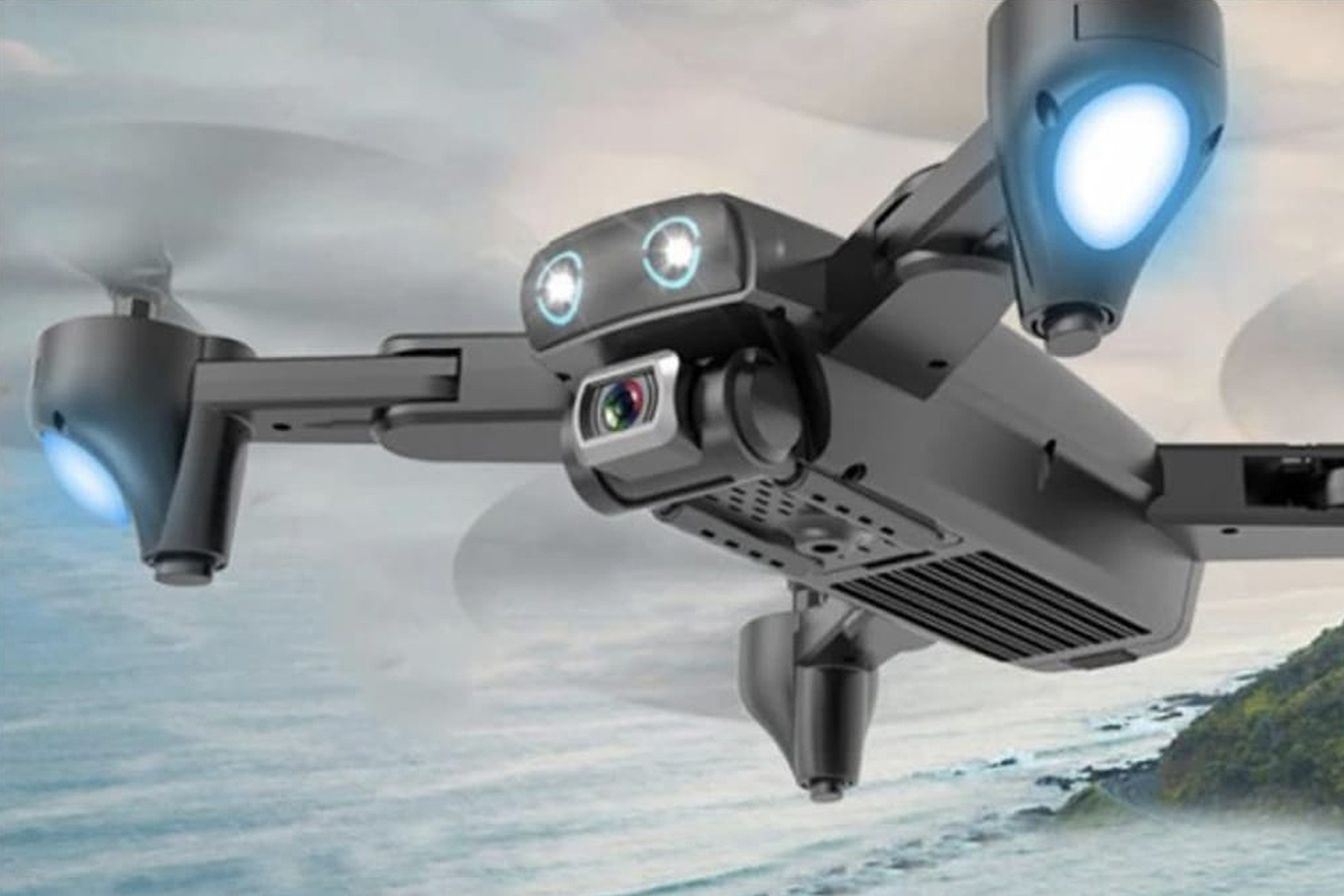 Take 4K aerial views and launch into flips with the Ninja Dragon Drone ...