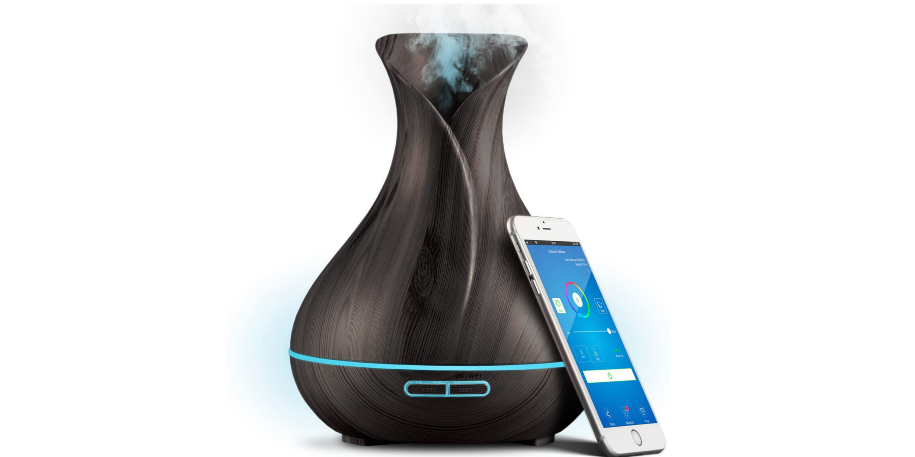 Sierra's Smart Essential Oil Diffuser with LED lighting now $30 shipped ...