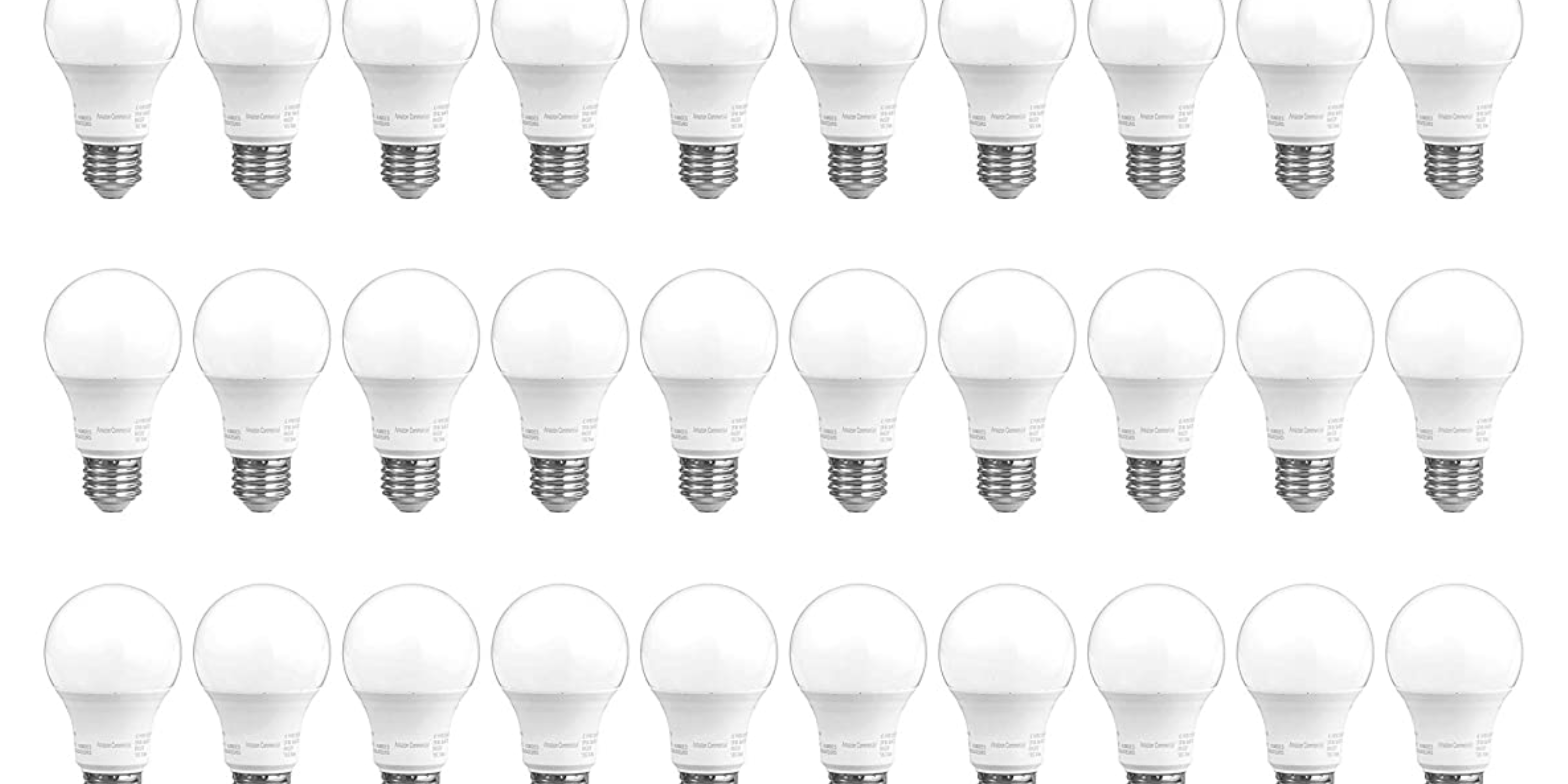 This 50-pack of 450-lumen LED bulbs outfits your entire home at under ...