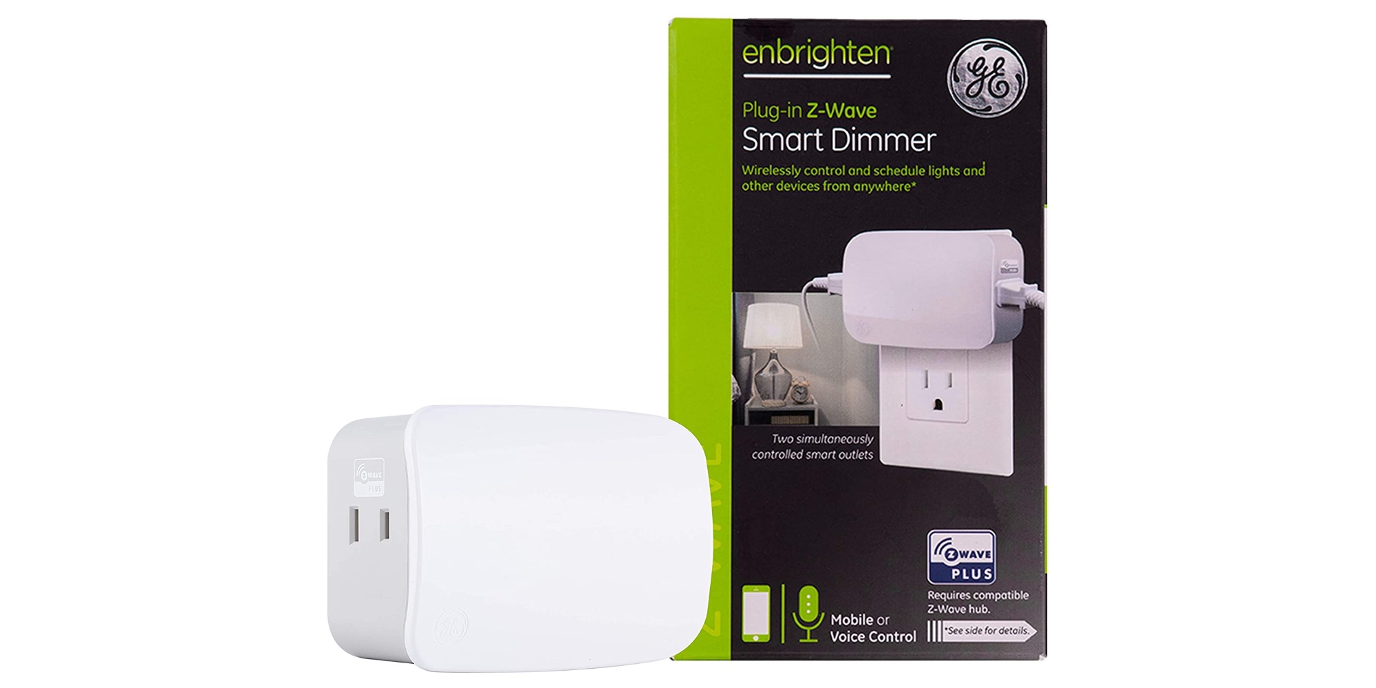 Save up to 37% on GE Enbrighten Z-Wave smart plugs, dimmer switches ...