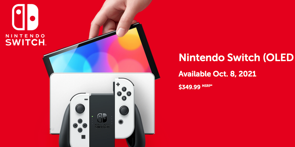 Nintendo just unveiled the new Switch OLED model! - 9to5Toys