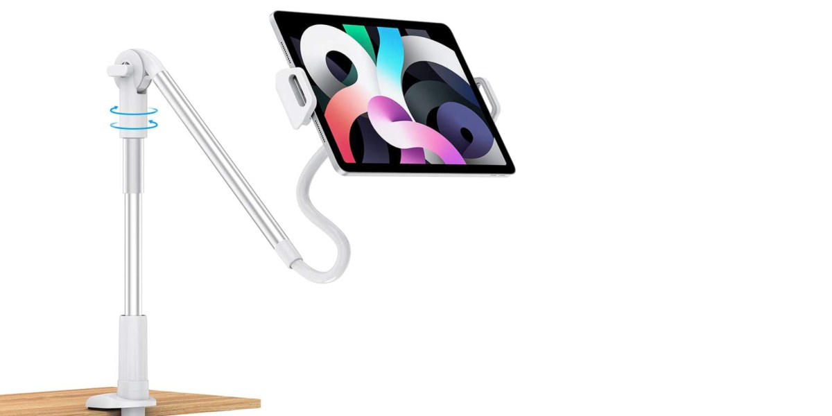 This $13 aluminum gooseneck iPad stand takes macOS Sidecar for a spin ...