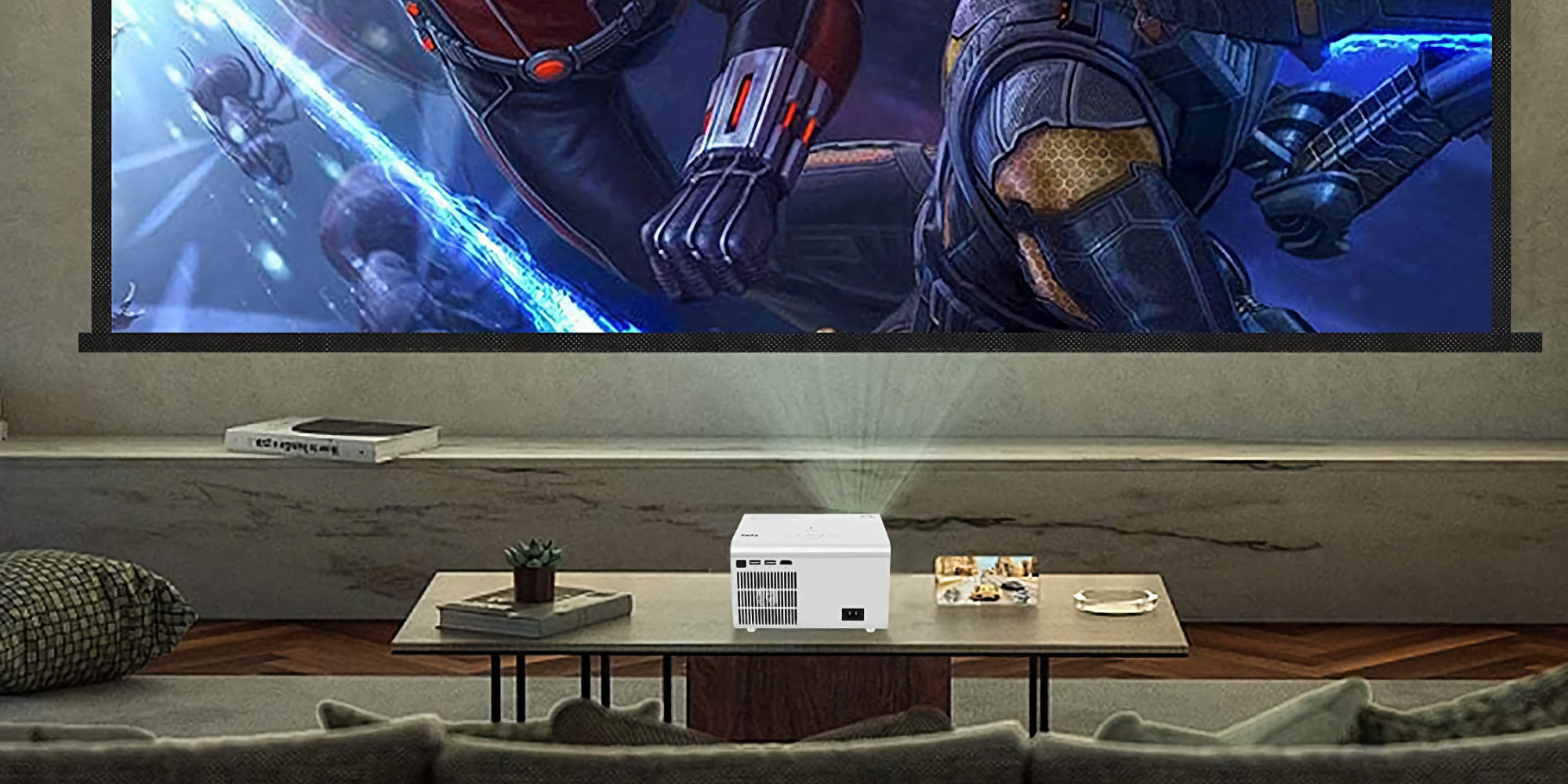 This 1080p projector comes with a 100-inch screen: $90 (Reg. $150, New low)