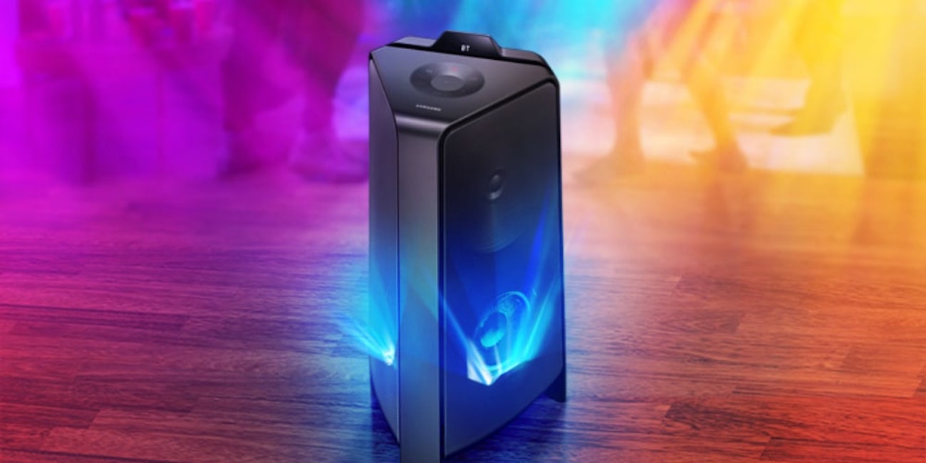 Samsung's karaoke-ready Sound Tower MX-T50 Giga Speaker hits new low at ...
