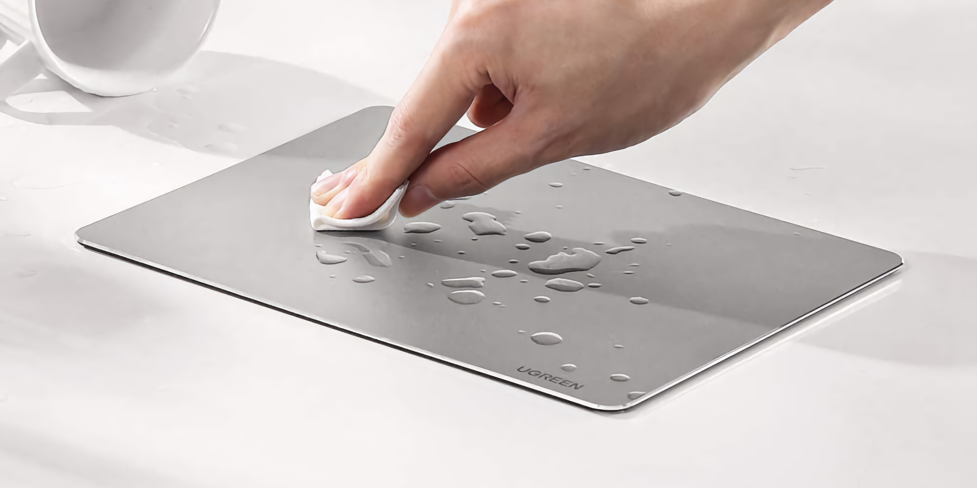 This aluminum mouse pad upgrades your setup at $7.50 Prime shipped (30% ...