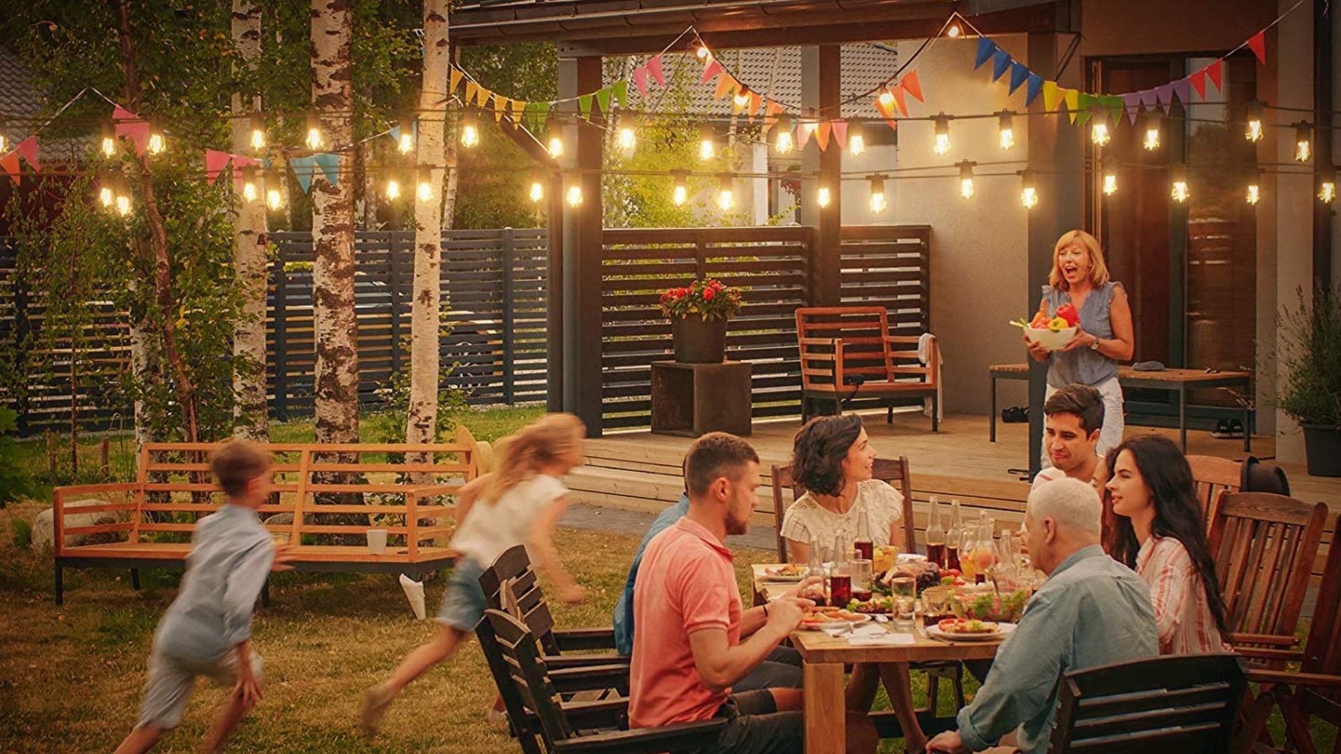 Illuminate your yard with 96-feet of LED string lighting at $48 on ...