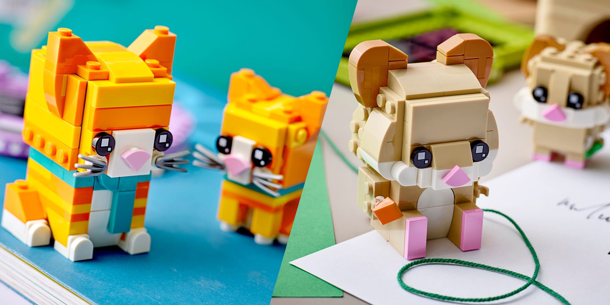 LEGO BrickHeadz hamsters launch alongside new Tabby cats - 9to5Toys