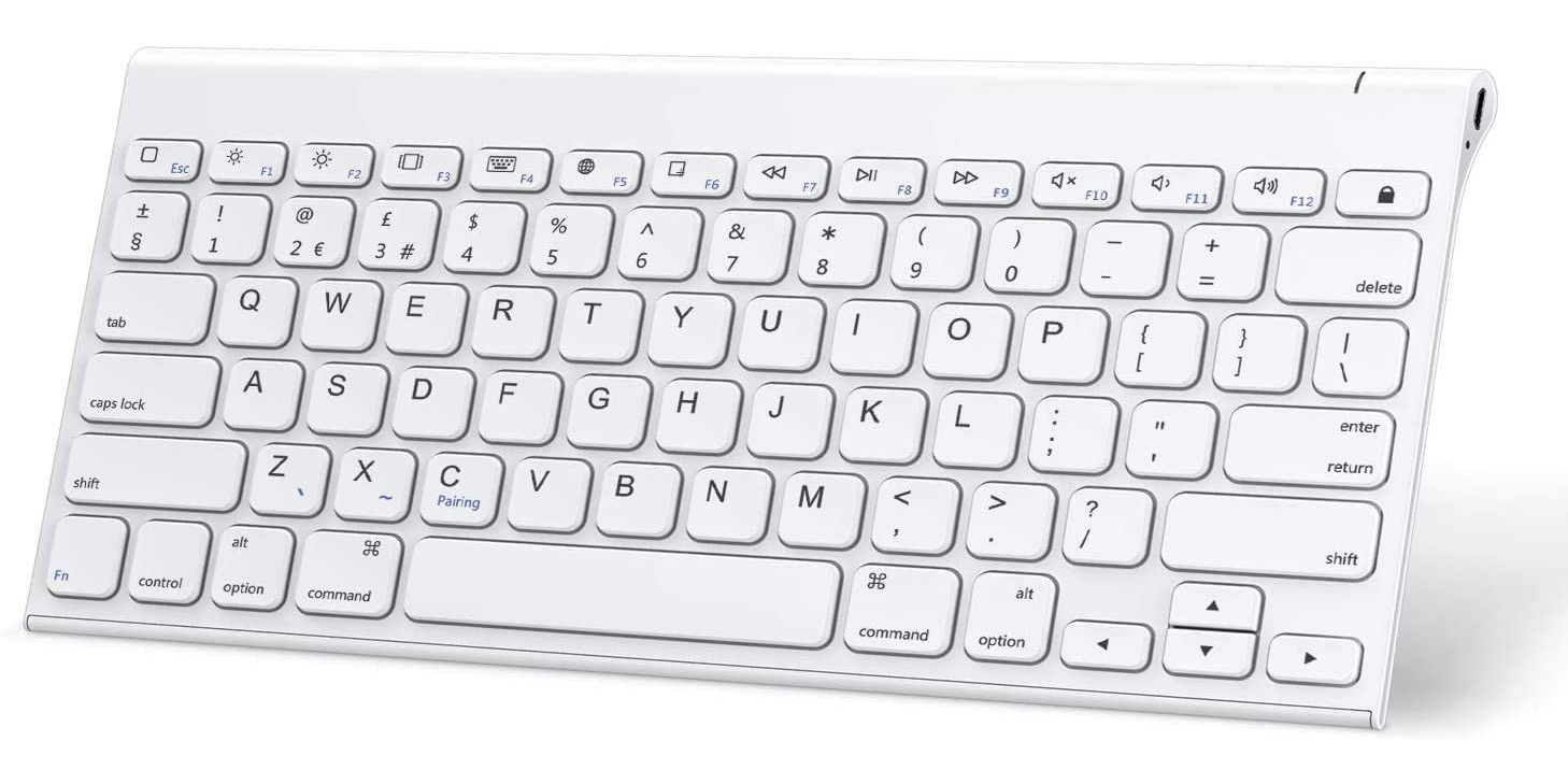 This stainless-steel iPad keyboard offers 90-days of battery for just ...