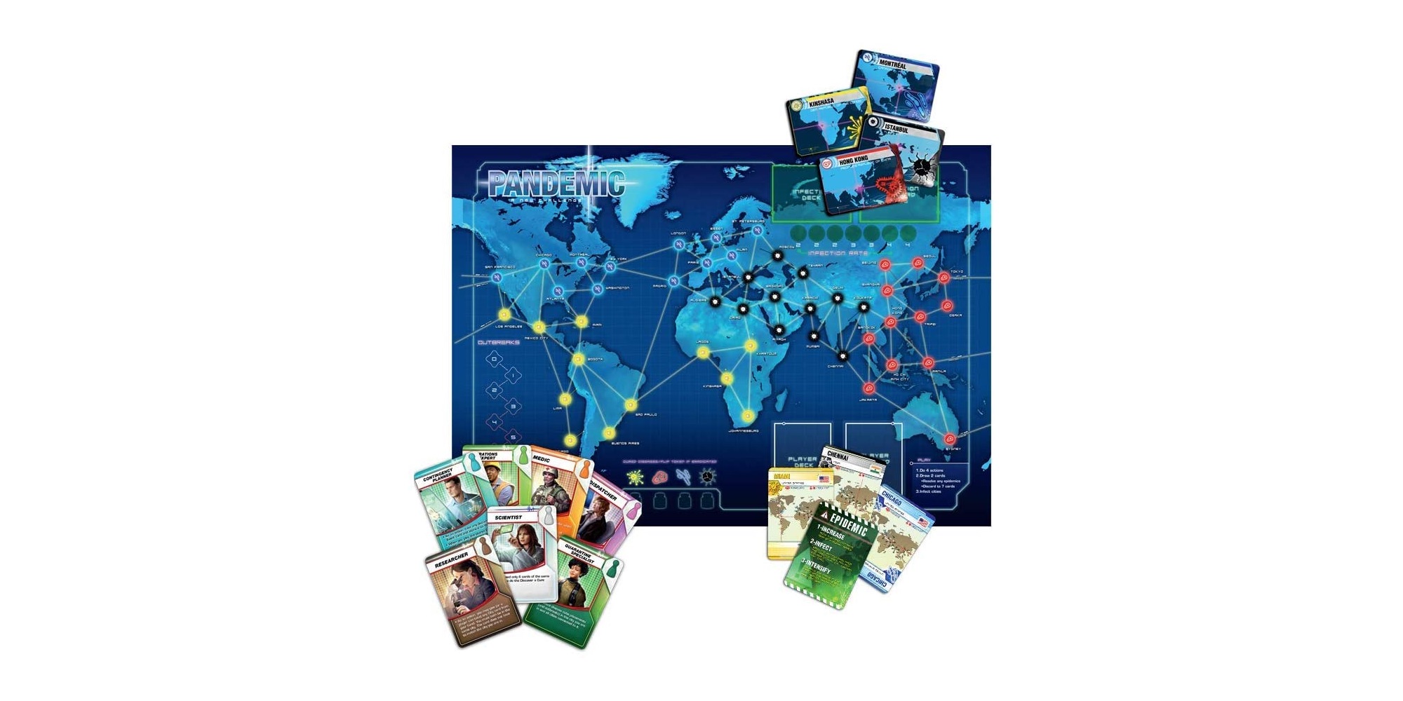 Pandemic is a unique board game that takes just 45 minutes to play at ...