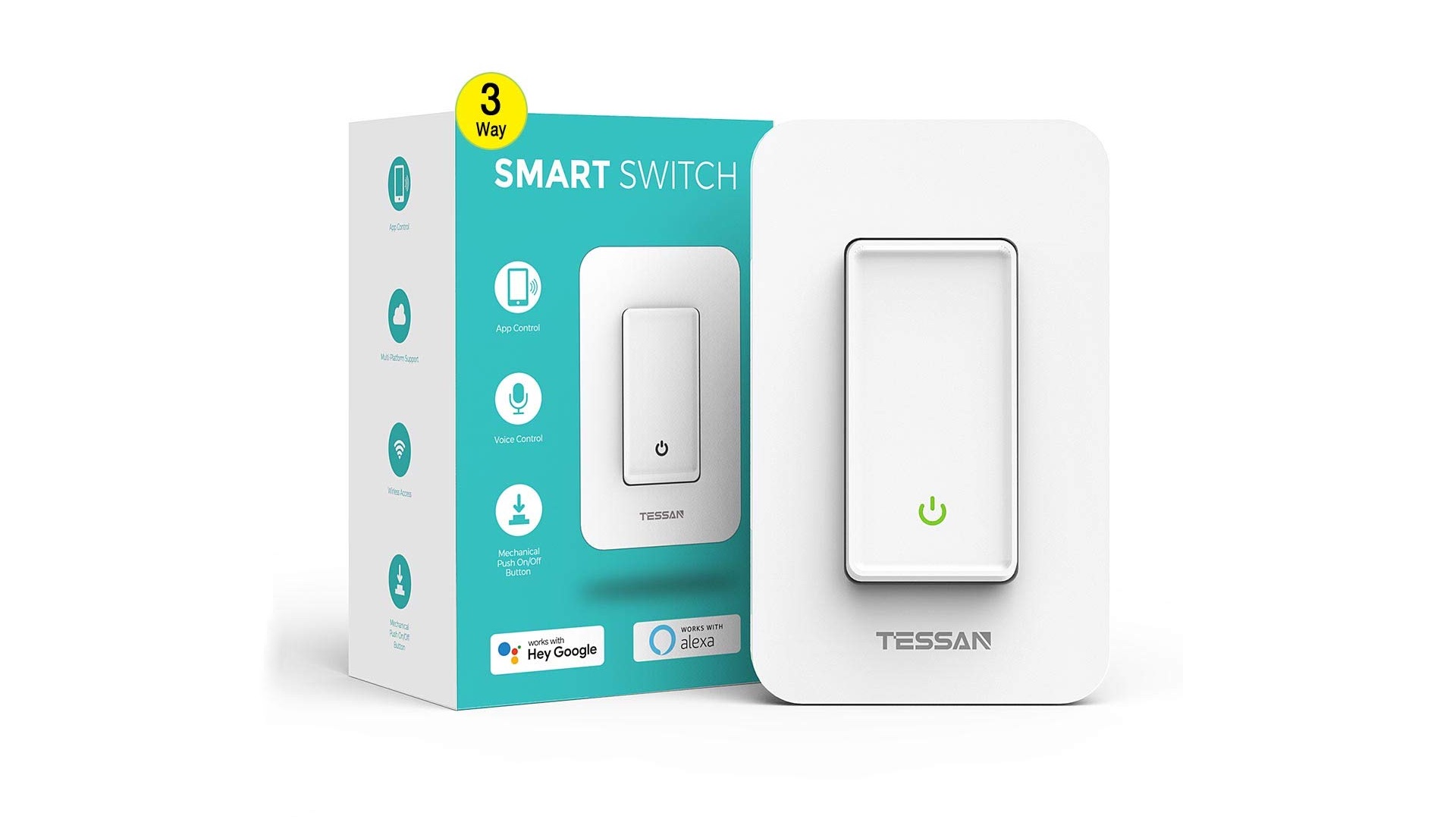 Upgrade your smart home with a 3-way Wi-Fi smart switch at $7.50 on ...